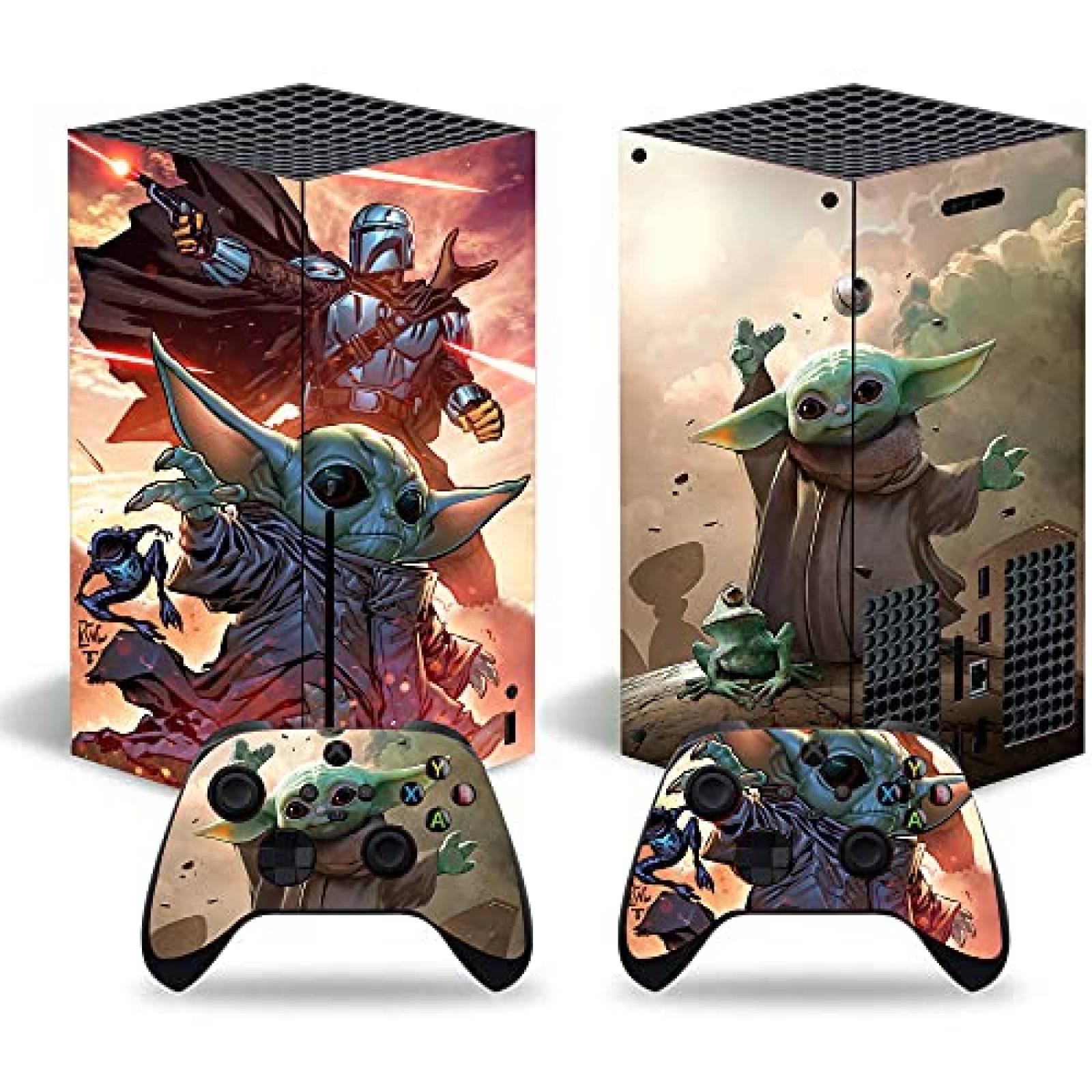 Cubierta para Consola y Control BOZTYRI Grogu Xbox Series X