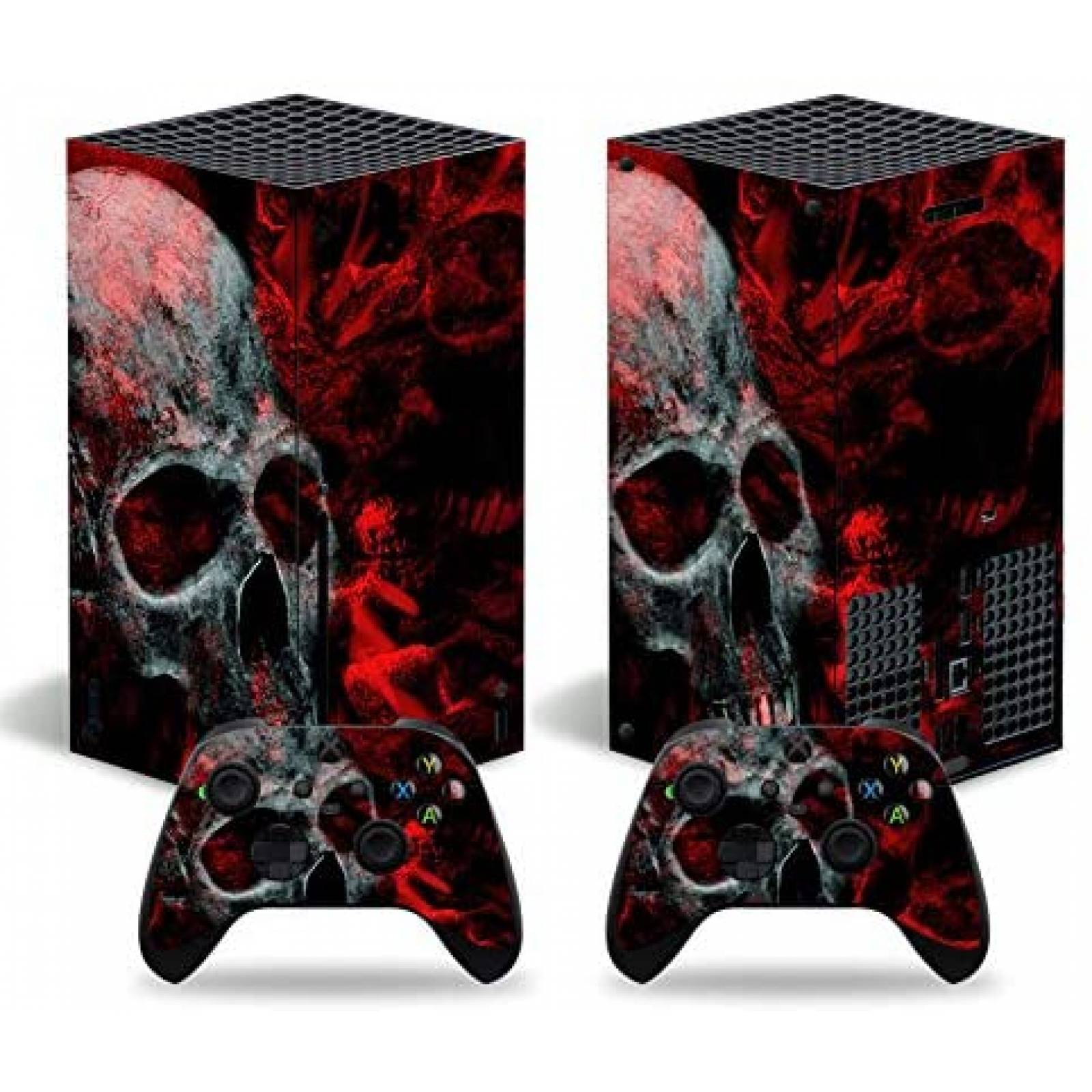 Skin Consola Gaming DOMILINA Xbox Series X Full Body -Rojo