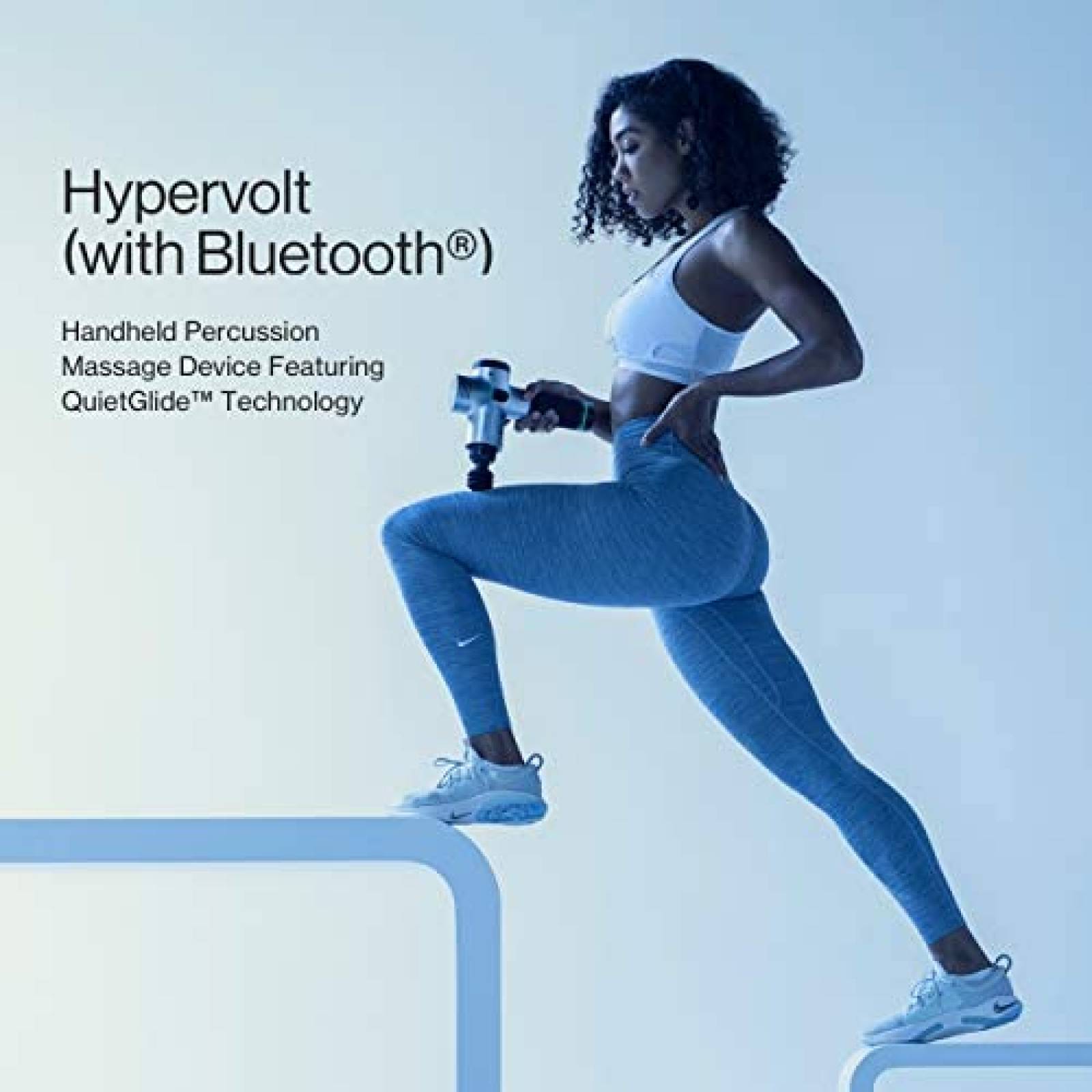Masajeador Hyperice HV+BT Bluetooth 3 velocidades musculos