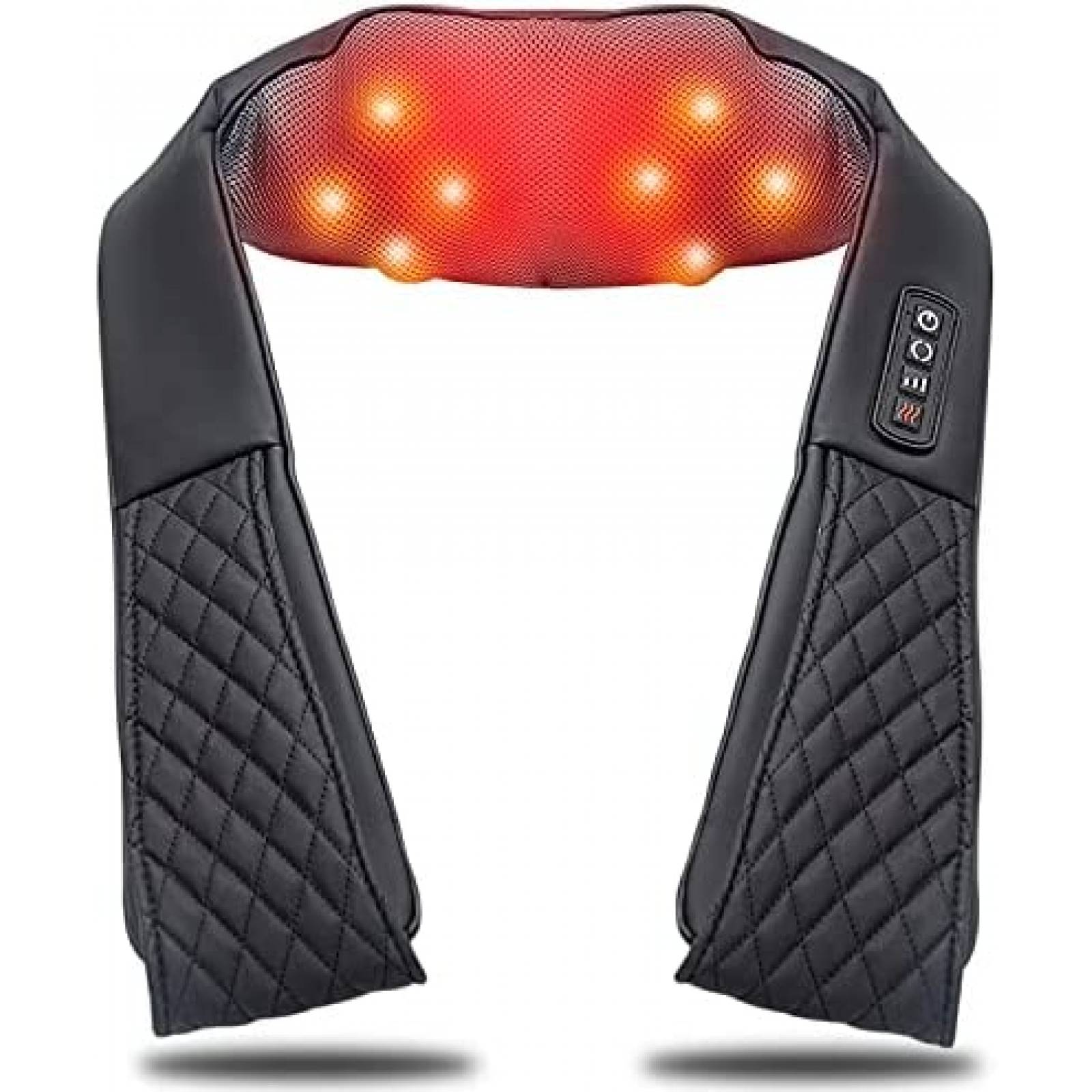 Masajeador Shiatsu Mynt para Hombros y Cuello -Negro