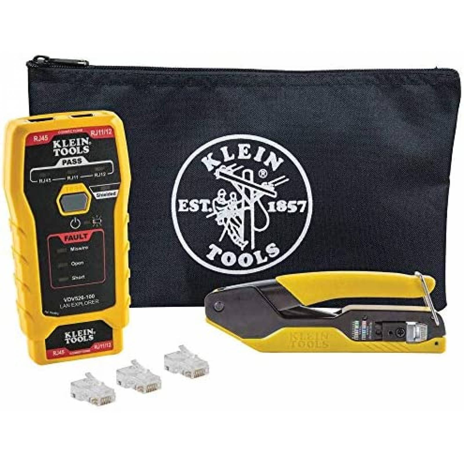 Kit de Crimpado Klein Tools VDV826-763 Para RJ45 y CAT6
