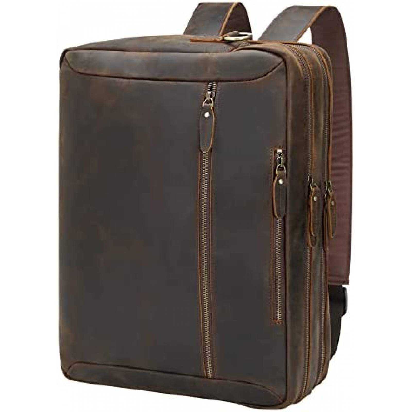 Mochila para Laptop TIDING 15.6'' Convertible Maletin -Cafe