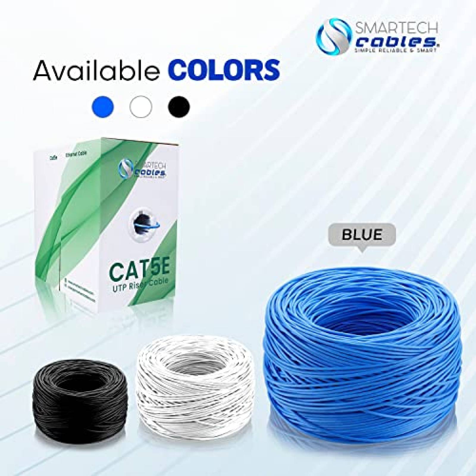 Cable Ethernet NewYork Cables Cat5e 300m UTP Riser 24AWG