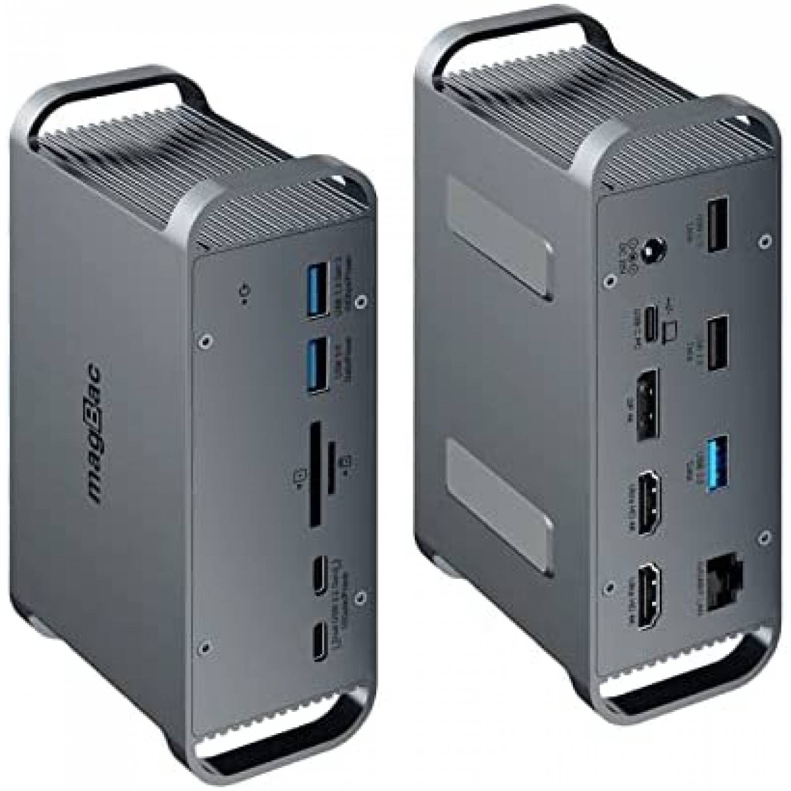 Docking Station I-magBac 15 en 1 Triple 4K HDMI DP LAN SD -G