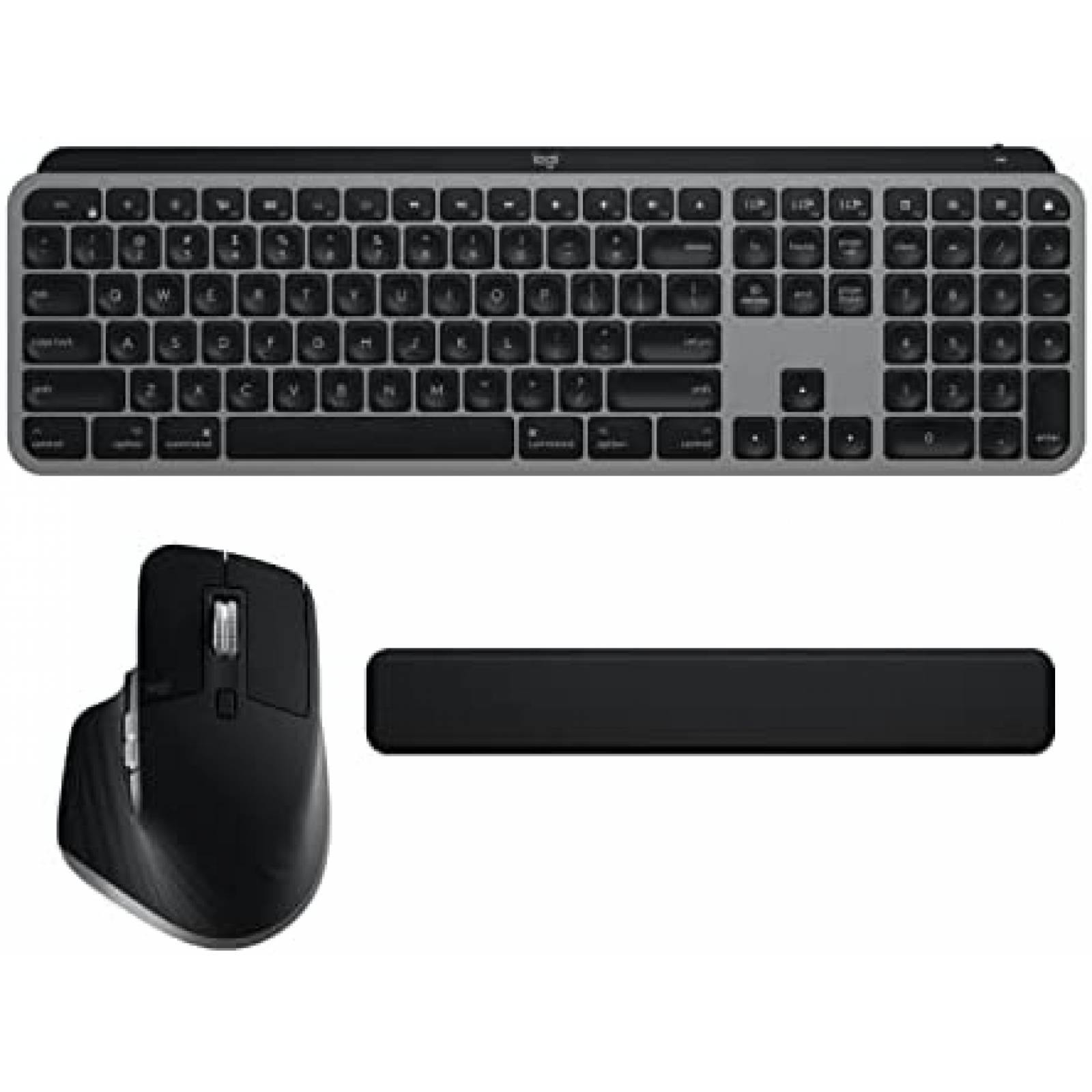 Teclado LOGITECH Mecanico Ergonomico Retroiluminado -Negro