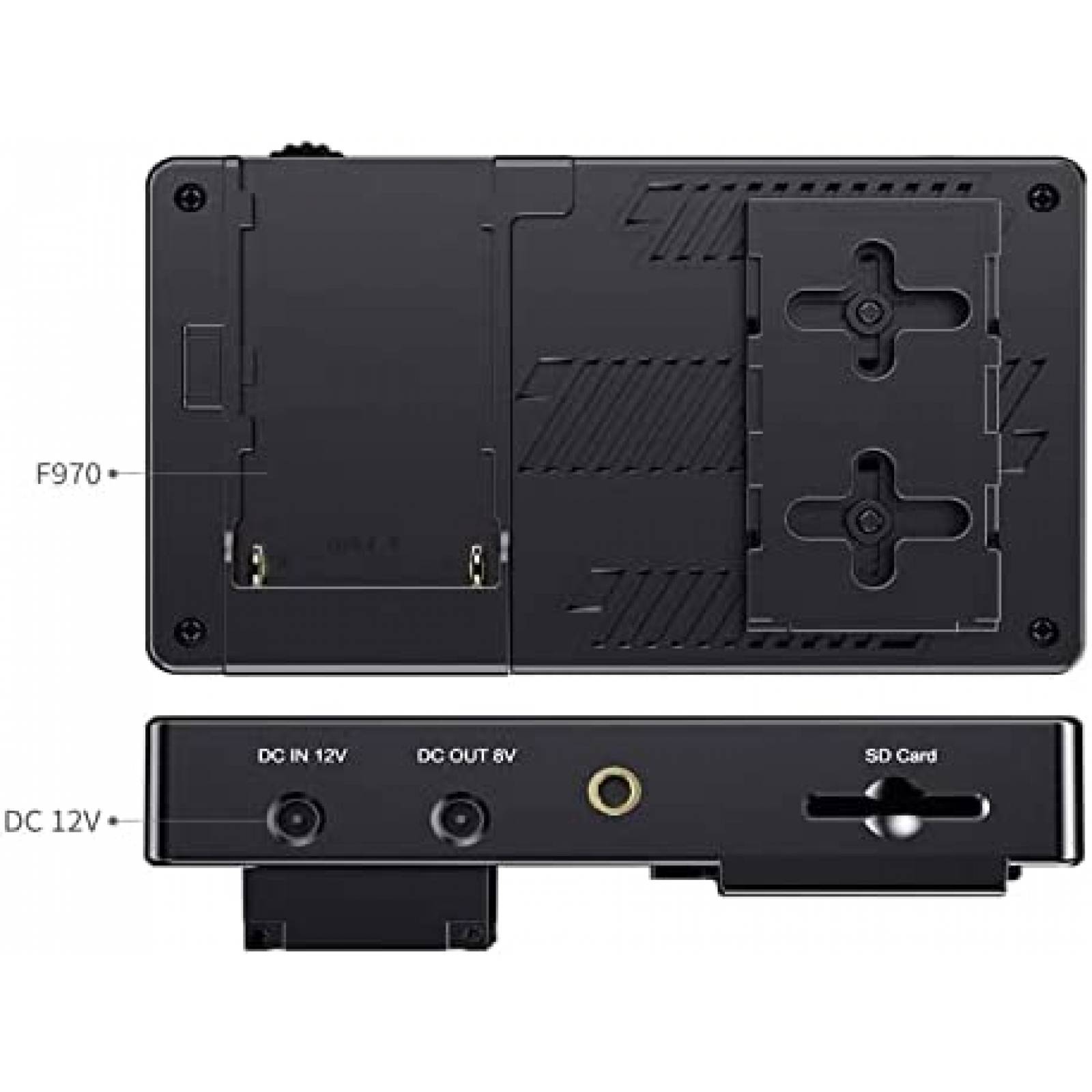 Monitor De Camara FEELWORLD LUT5 5.5" Tactil HDMI 4K -Negro