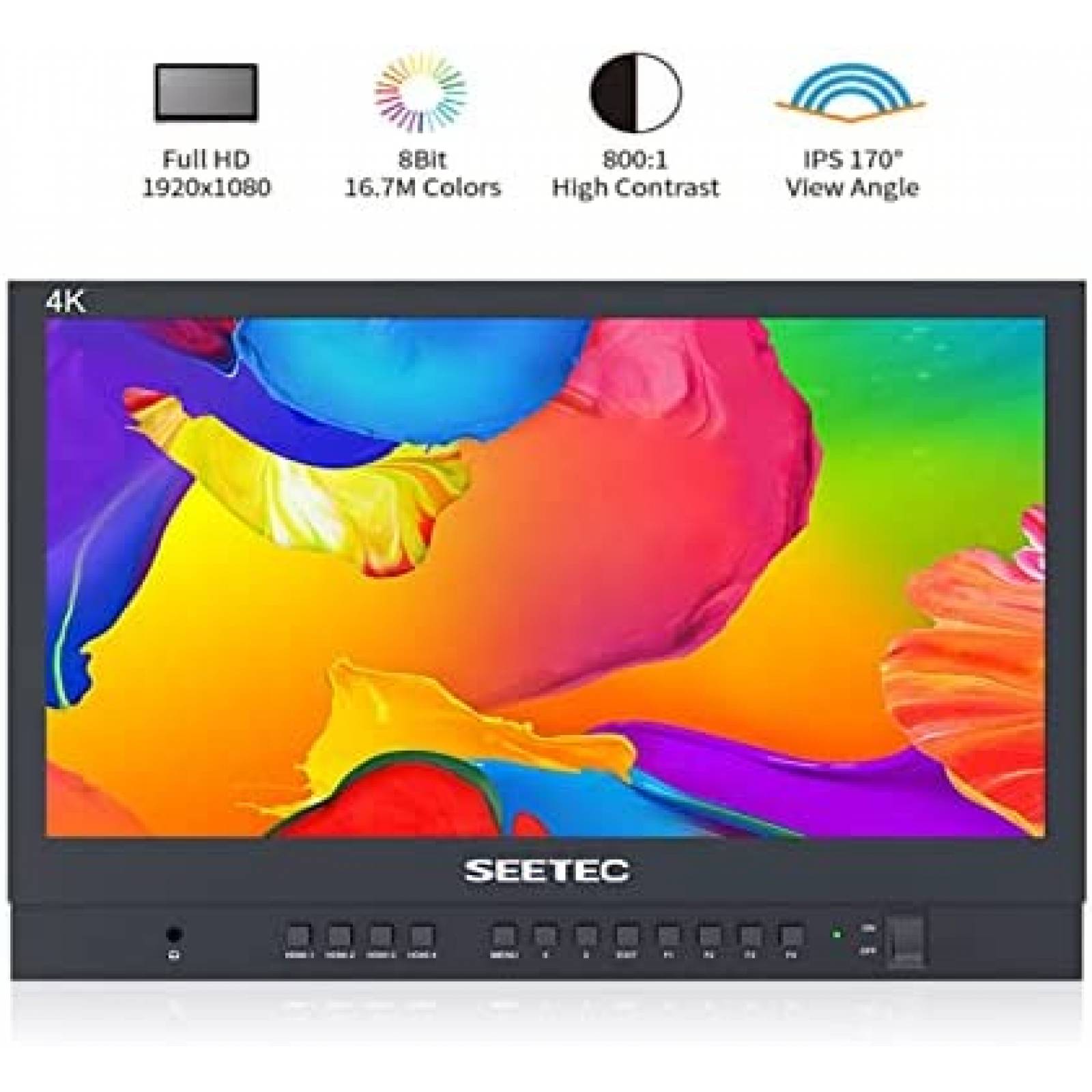 Monitor Seetec ATEM156 15.6'' 1920x1080p HDMI -Negro