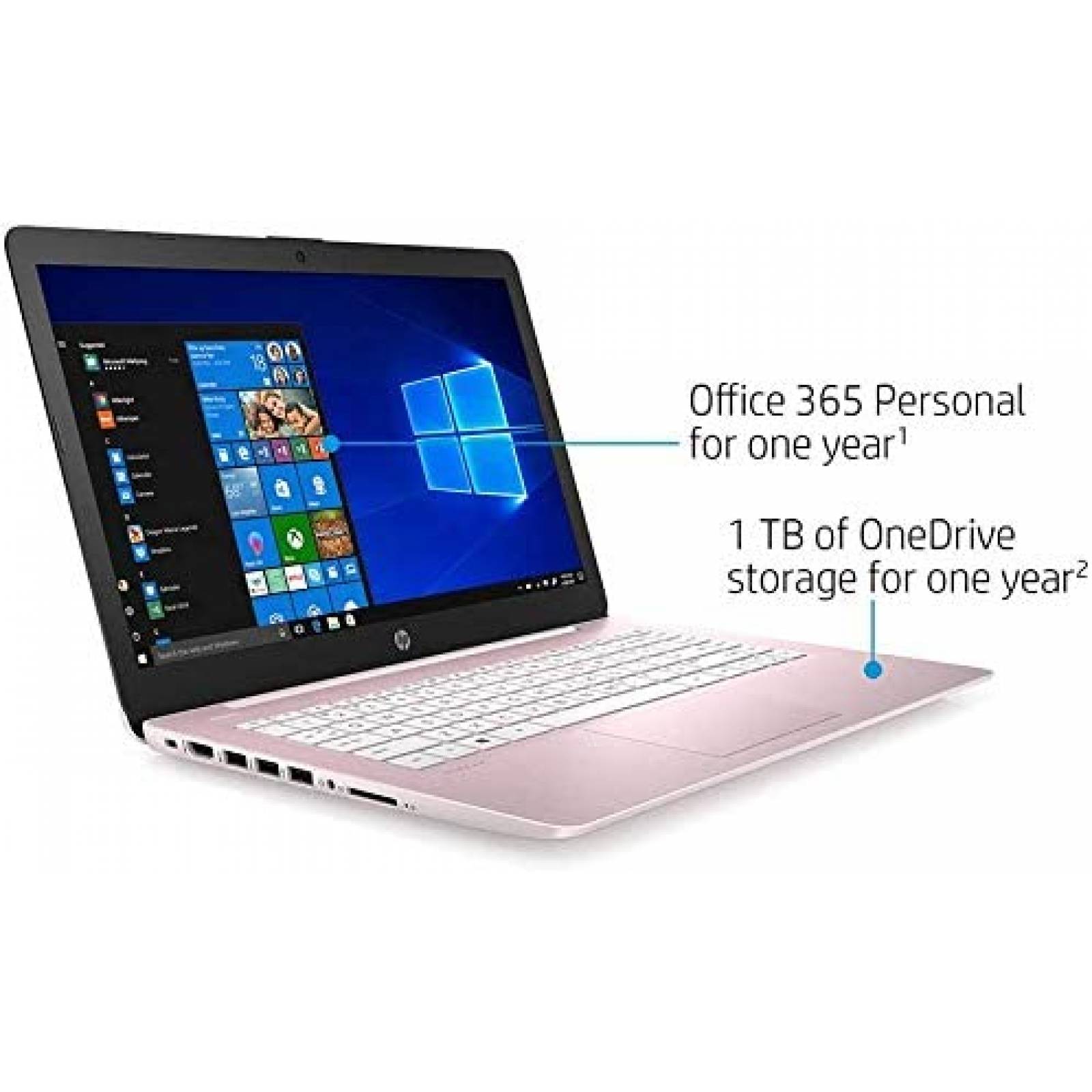 Laptop HP Stream 14'' IN4000 16GB 320GB 64GB + 256GB -Rosa