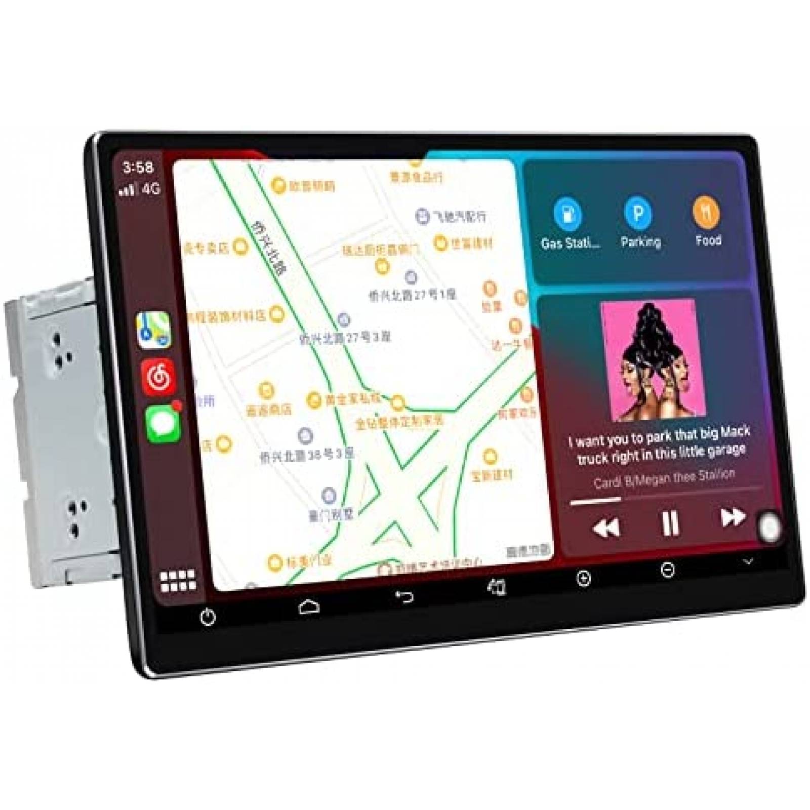 Estereo para Auto JOYING 11.6'' Bluetooth DVR GPS -Negro