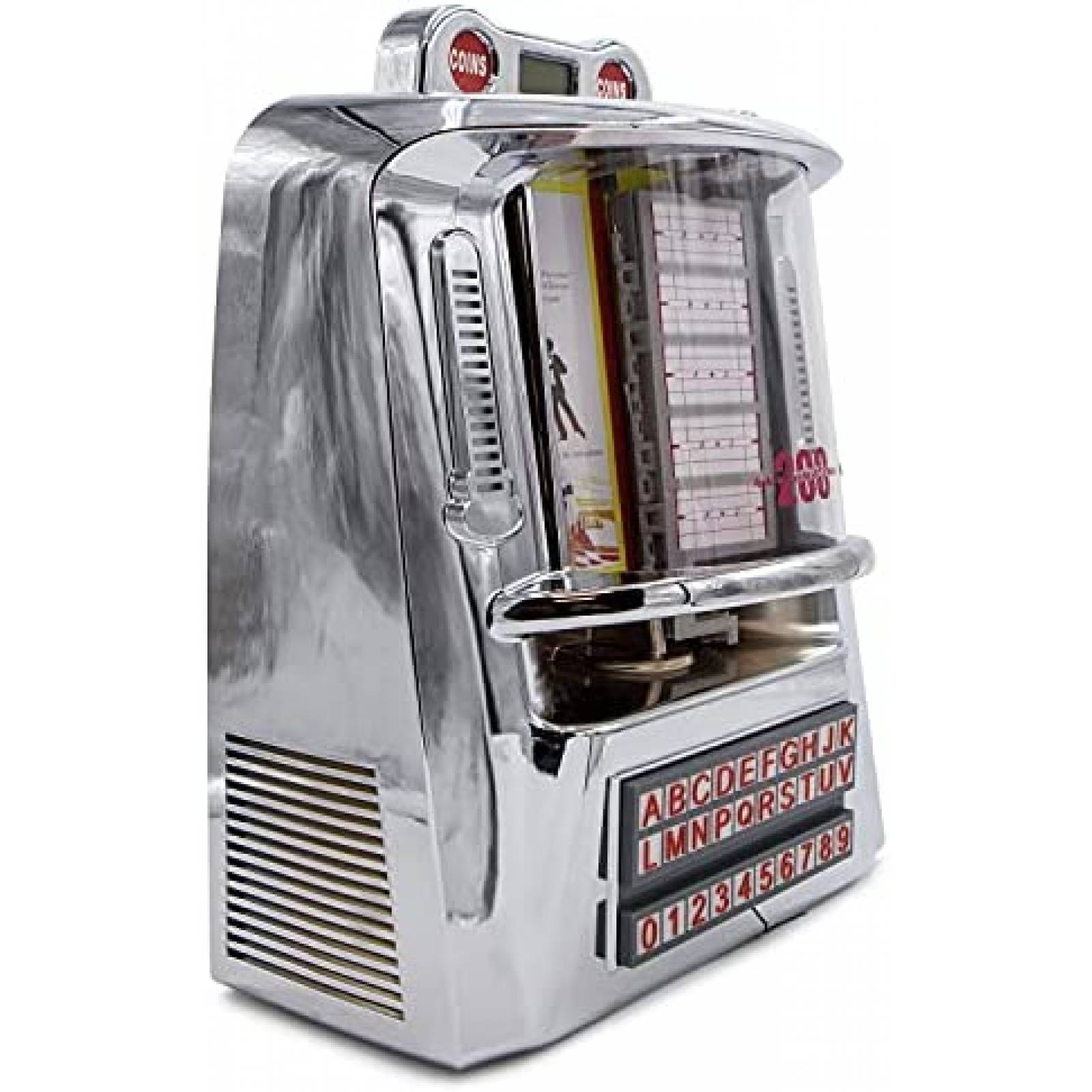 Bocina Bluetooth ARKROCKET 200 Rocola Retro Radio Usb -Blanc