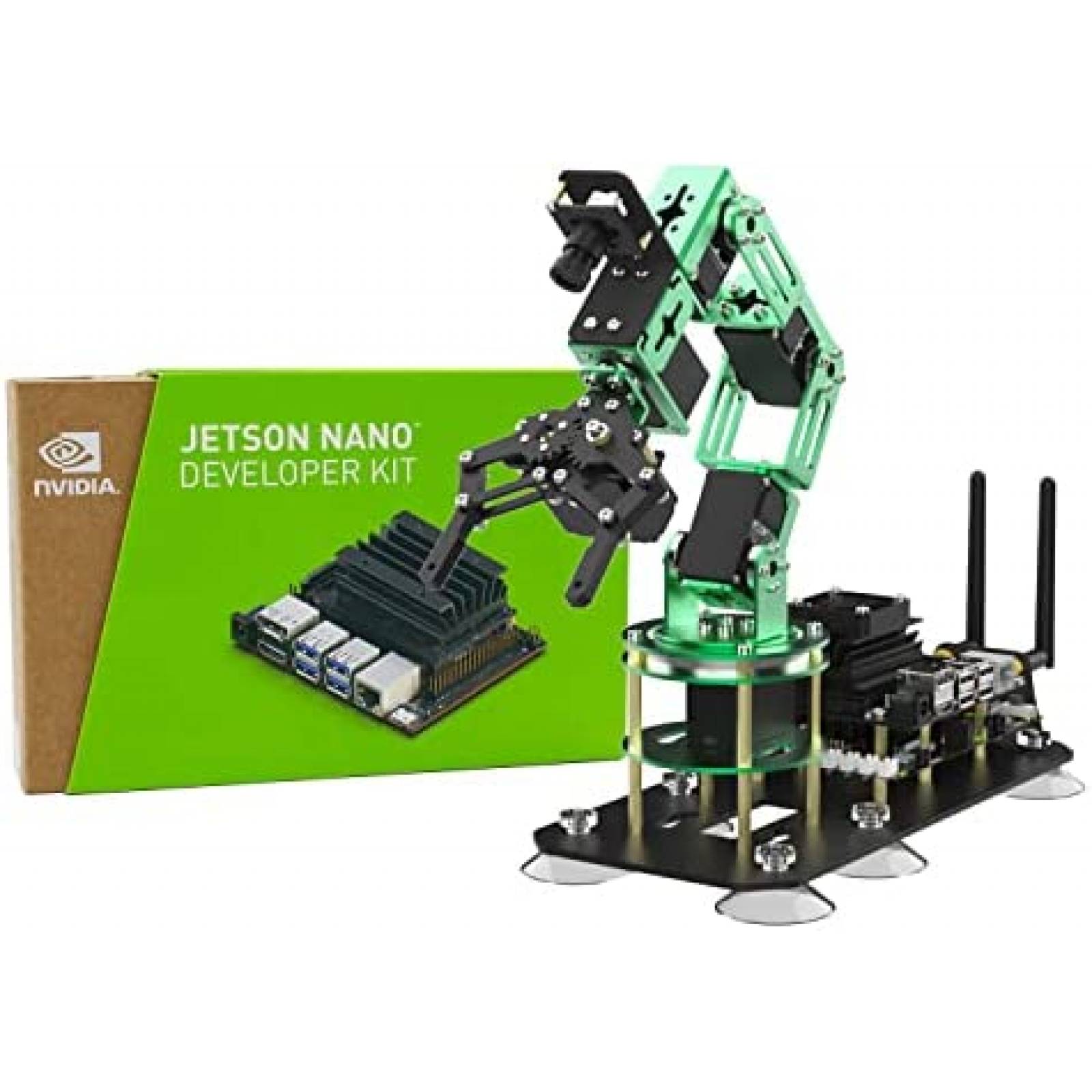 Brazo robot Yahboom Dofbot Con Kit Jetson Nano B01 -Negro
