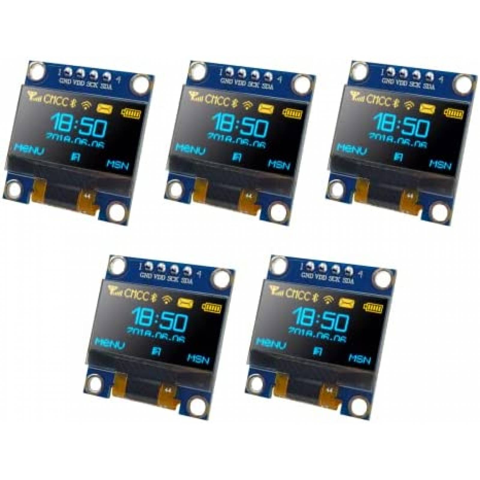 Pantallas OLED Hosyond 128X64 I2C Raspberry Pi -Negro