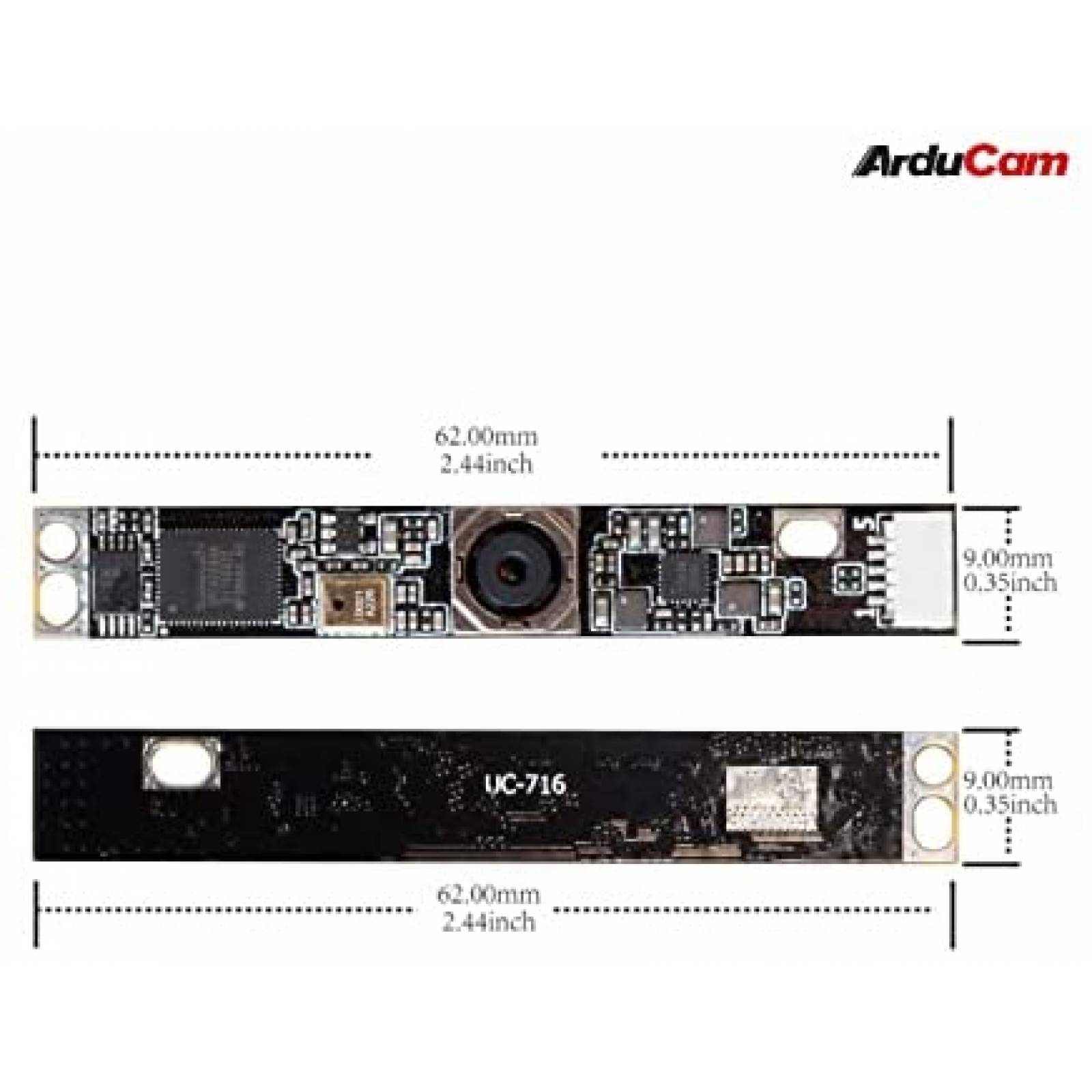 Modulo Camara Arducam 8MP 3264 x 2448p 15FPS Sensor IMX179 Modulo Camara Arducam 8MP 3264 x 2448p 15FPS Sensor IMX179