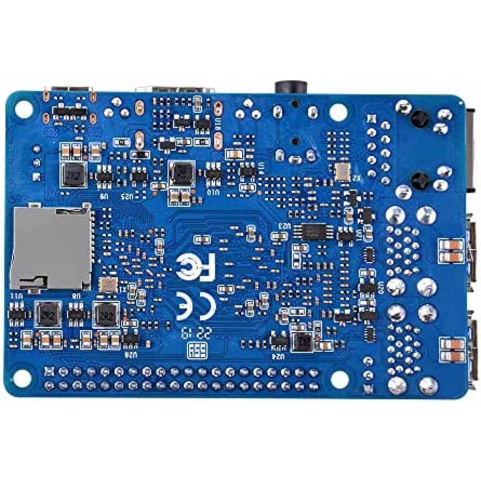 Kit Banana Pi GeeekPi BPI-M5 Amlogic S905X3 Case -Azul