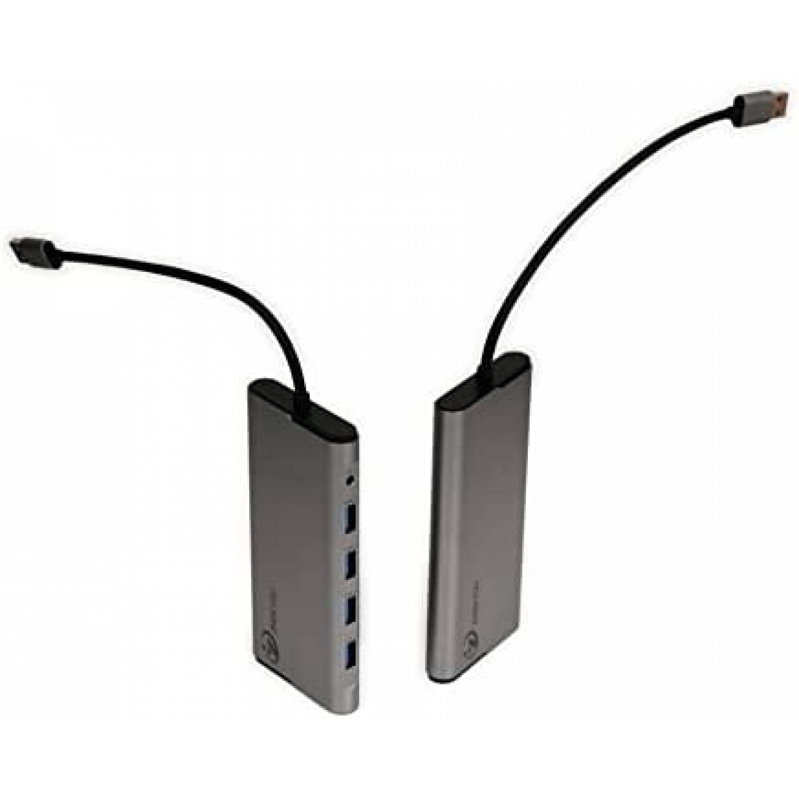 HUB USB Generic USB Tipo A - HDMI + 4 Puertos -Negro