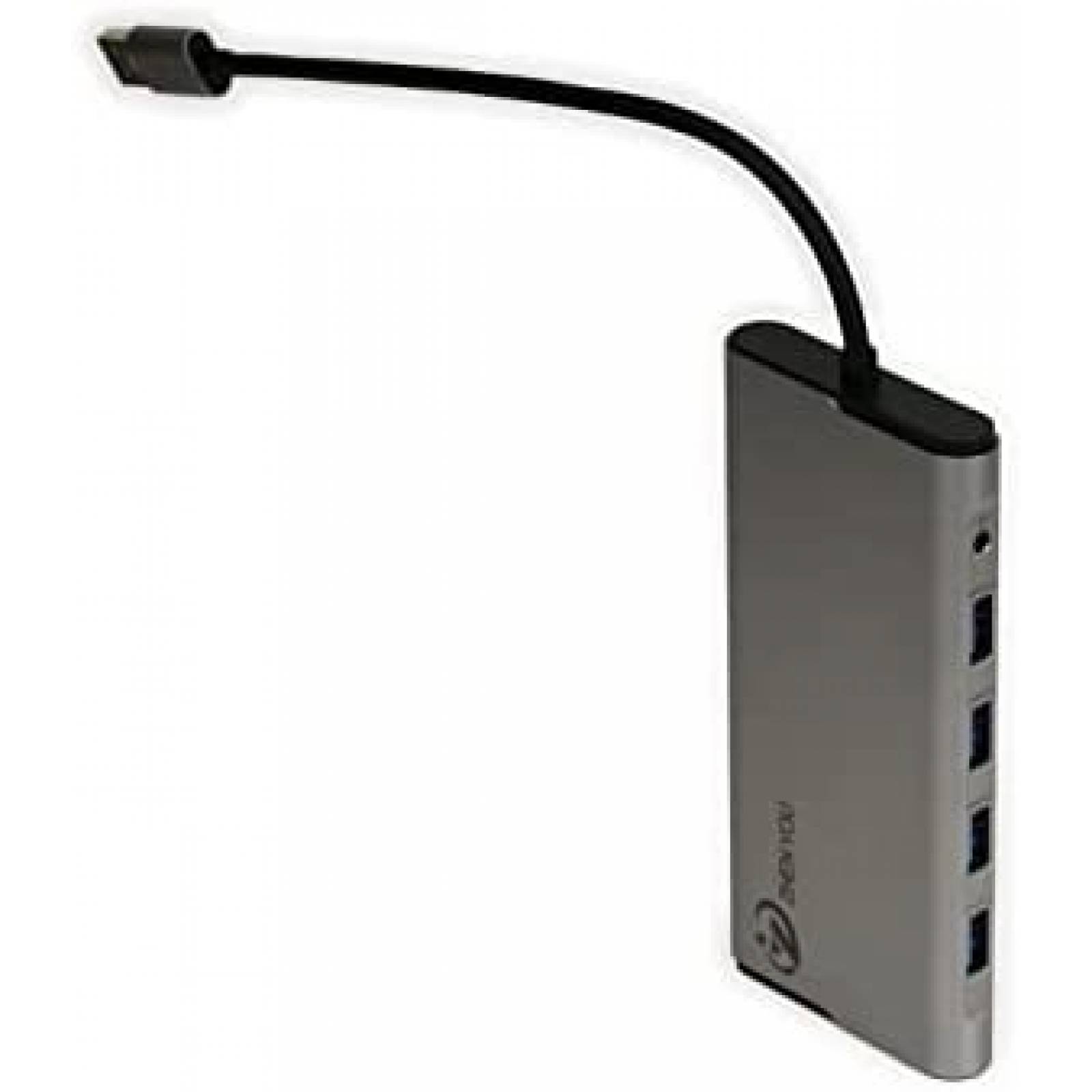 HUB USB Generic USB Tipo A - HDMI + 4 Puertos -Negro