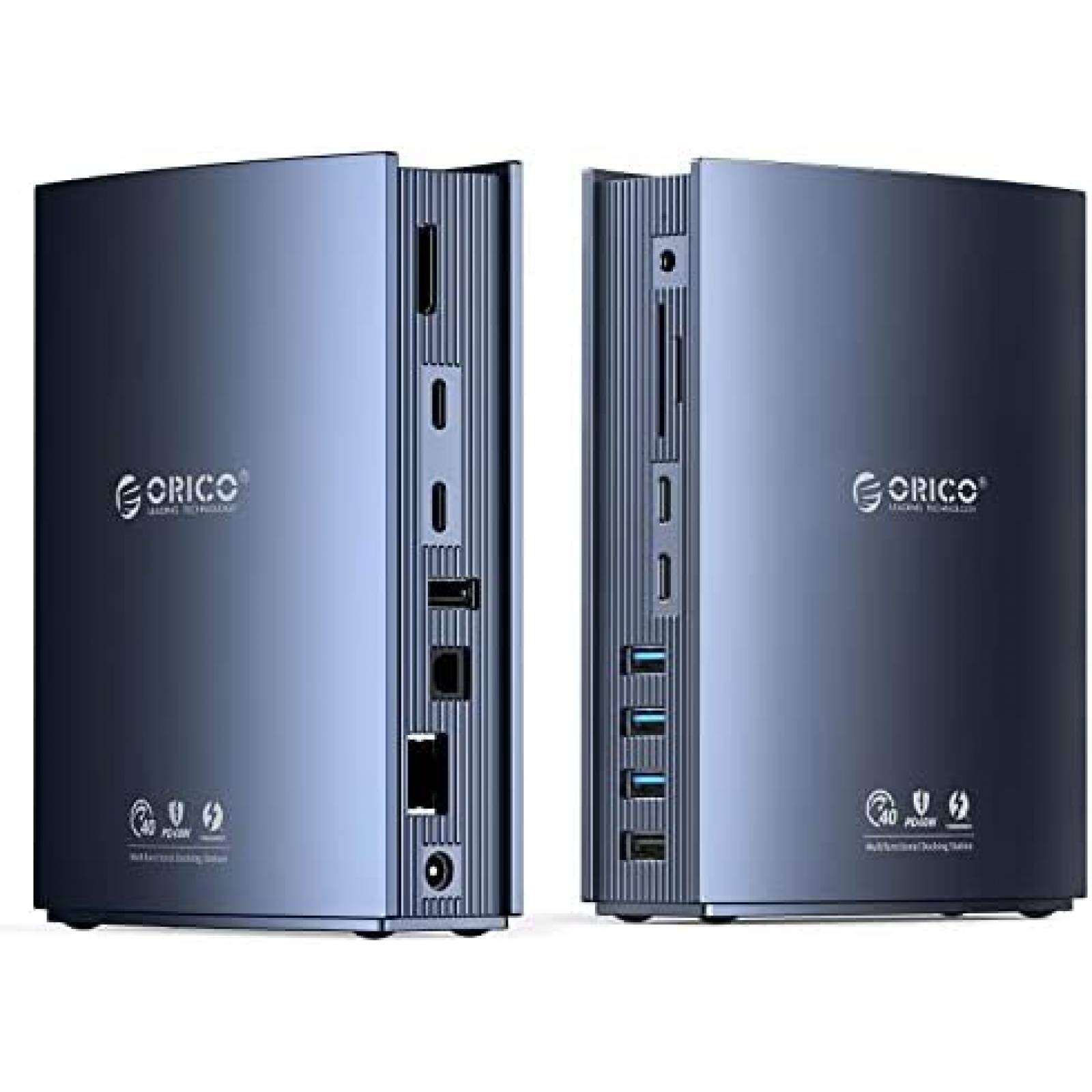 Docking Station ORICO TB3-S3 15 en 1 USB C Dual 4K -G