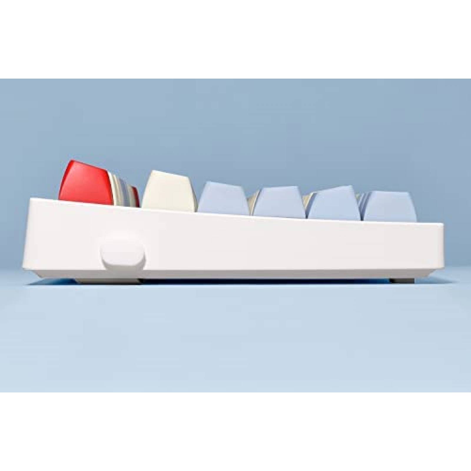 Teclado DROP Ergonomico Con Cable Cherry MX -Blanco