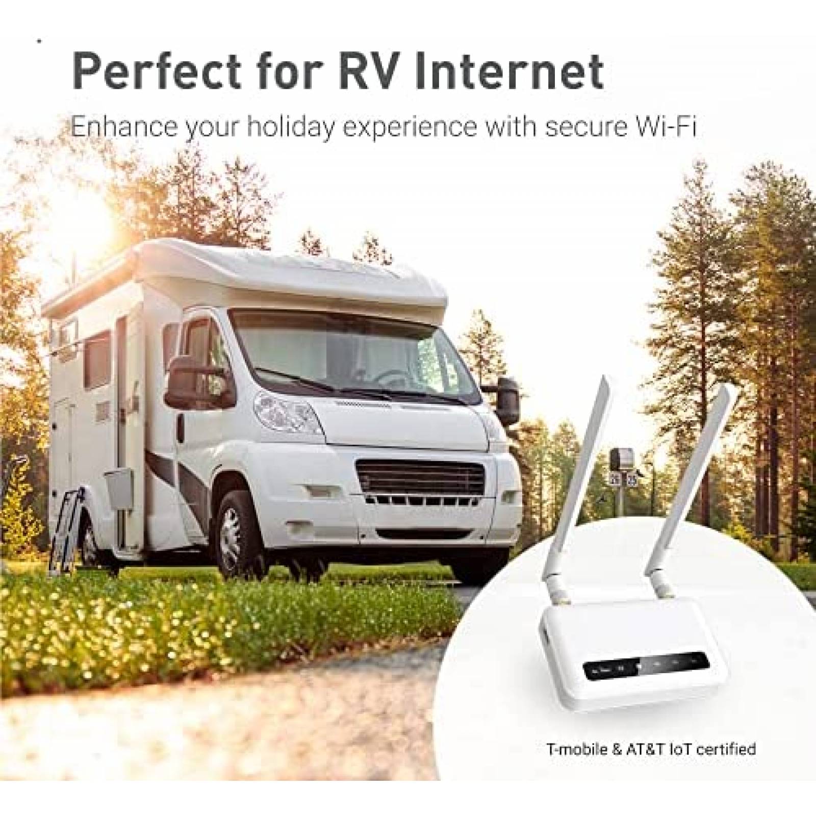 Router Glinet GL-X750V2 Dual-band WiFi 4G 2 antenas -Blanco