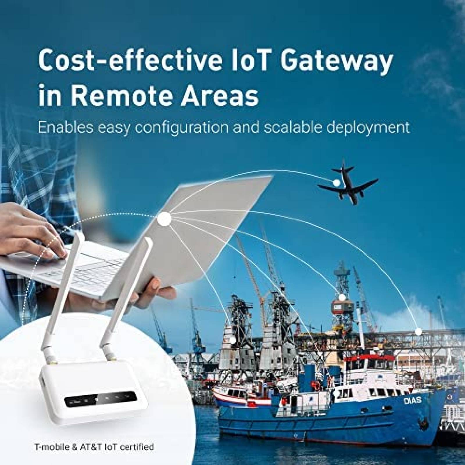 Router Glinet GL-X750V2 Dual-band WiFi 4G 2 antenas -Blanco