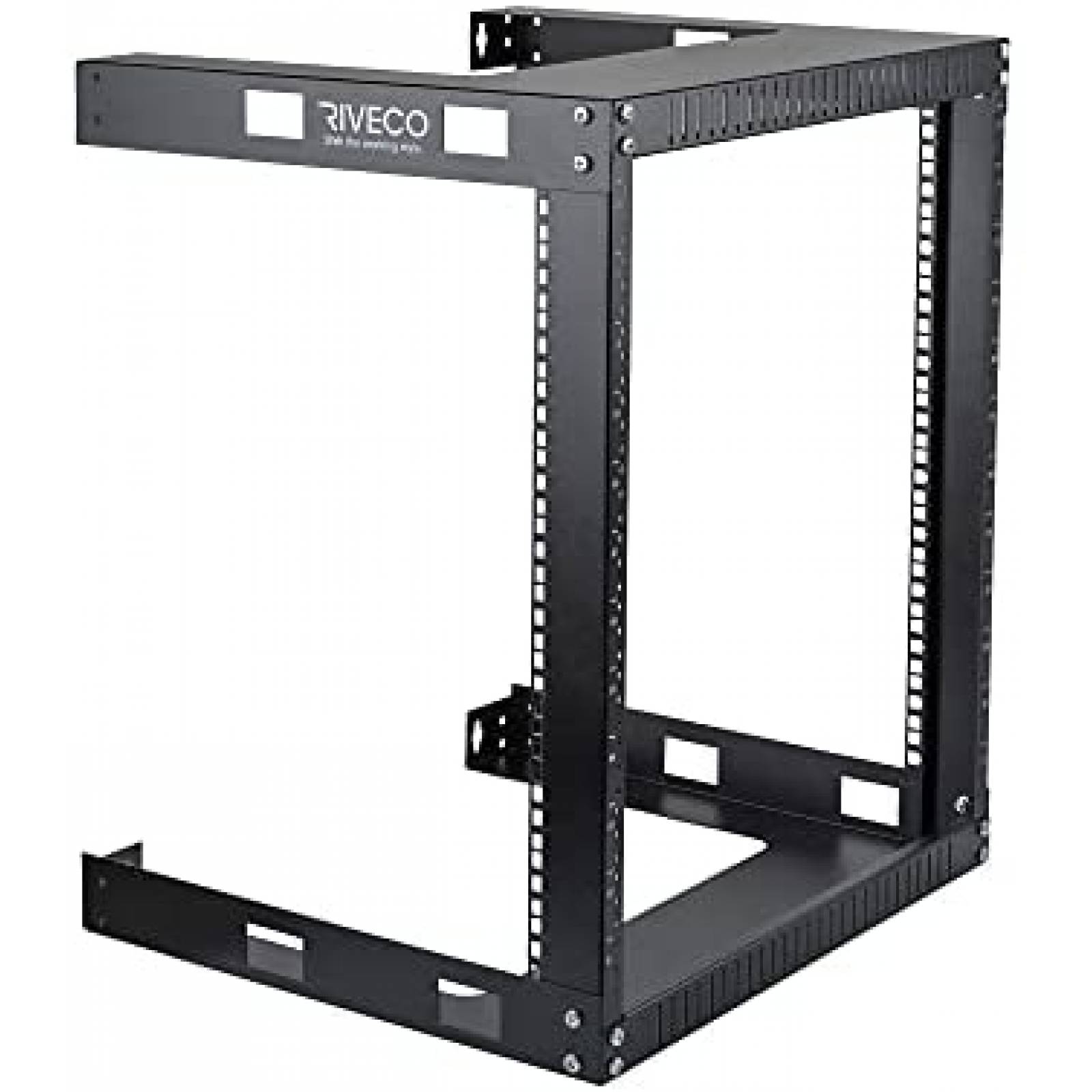 Rack Servidor RIVECO 12U 19'' Abierto 2 Postes hasta 81kg