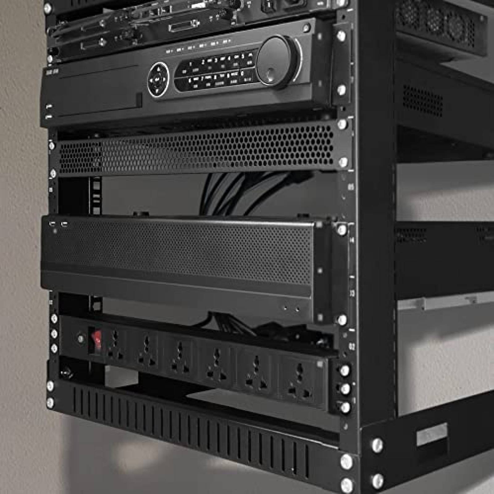 Rack Servidor RIVECO 12U 19'' Abierto 2 Postes hasta 81kg