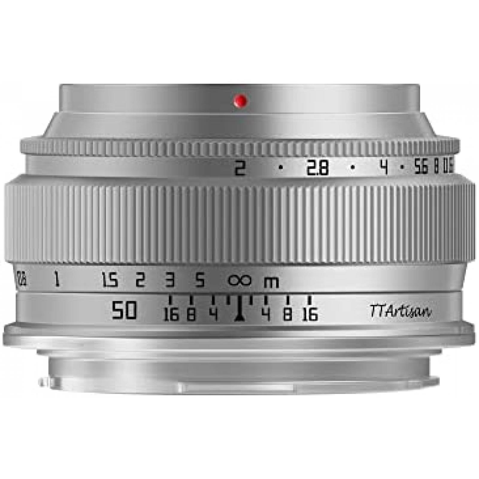 Lente de Camara TTArtisan 50mm f2 para X Mount -Gris