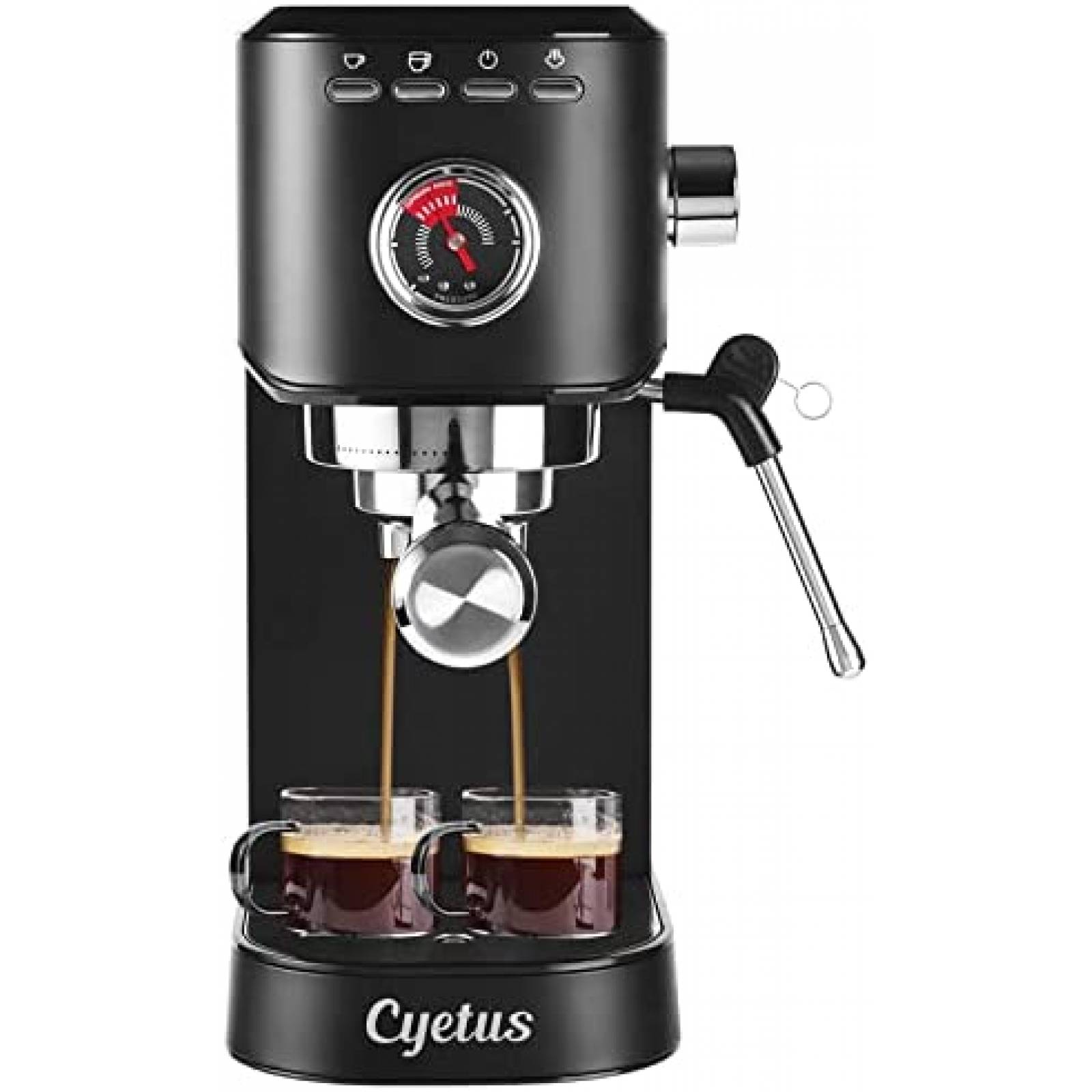 Cafetera CYETUS CM5080 Varita Espumadora de Vapor -Morado