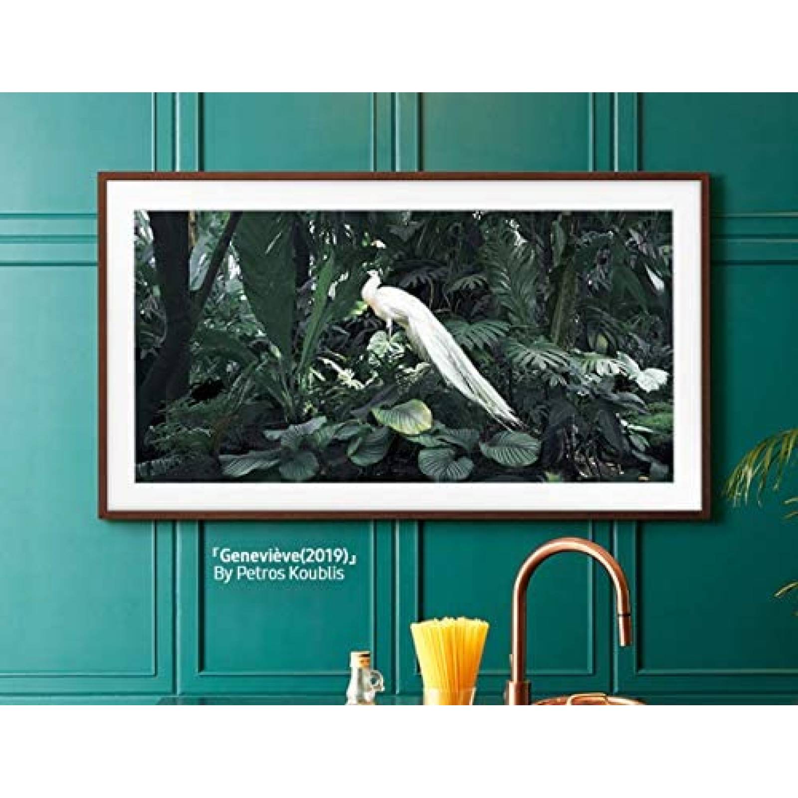 Marco para Televisor SAMSUNG Modern Teak 65'' Magnetico