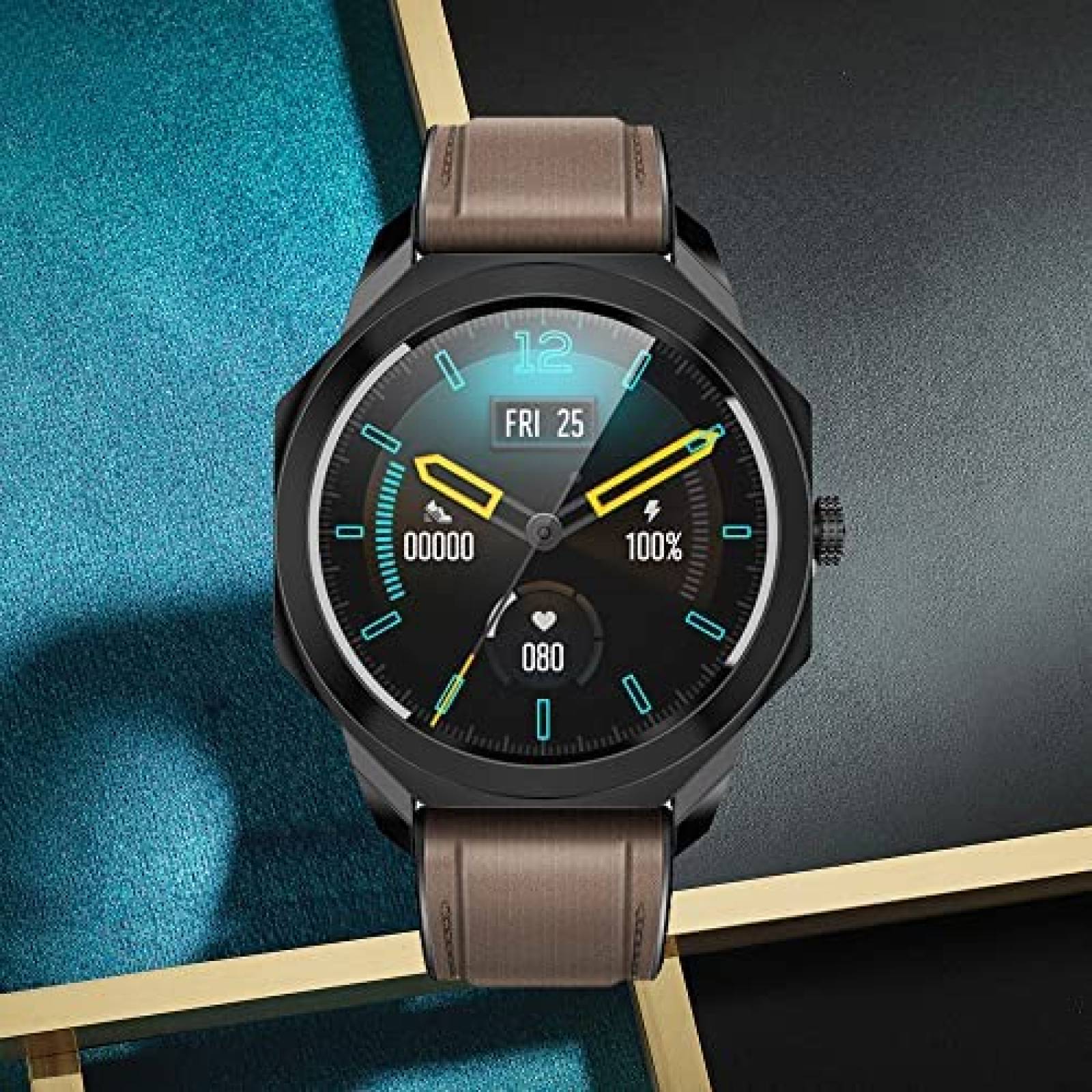 Reloj Inteligente READ R68 Monitor de Salud y Fitness -Cafe