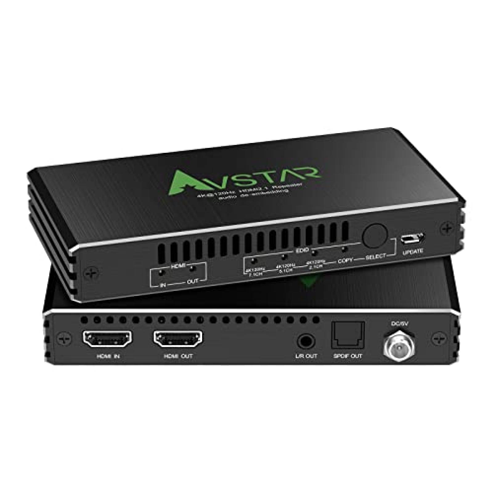 Convertidor de Video AVStar 4K 120Hz HDMI 2.1 -Negro