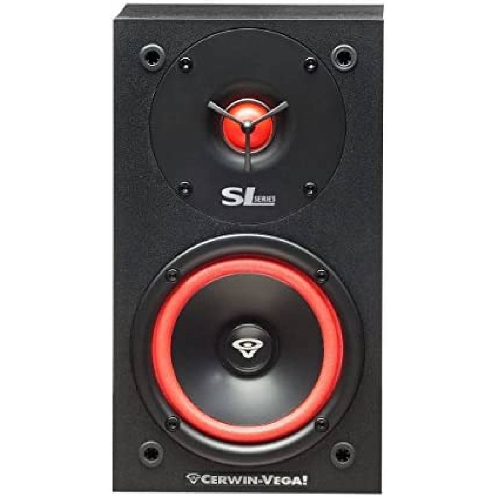 Par de Bocinas Cerwin Vega SL-5M 5'' RCA Bajo Reflex -Negro