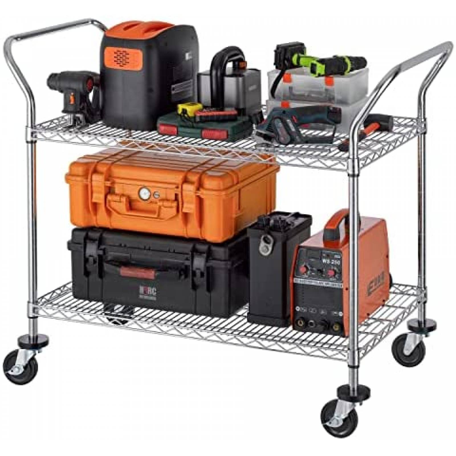 Carro Rodante Finnhomy Utilitario de 2 Niveles 600 Libras