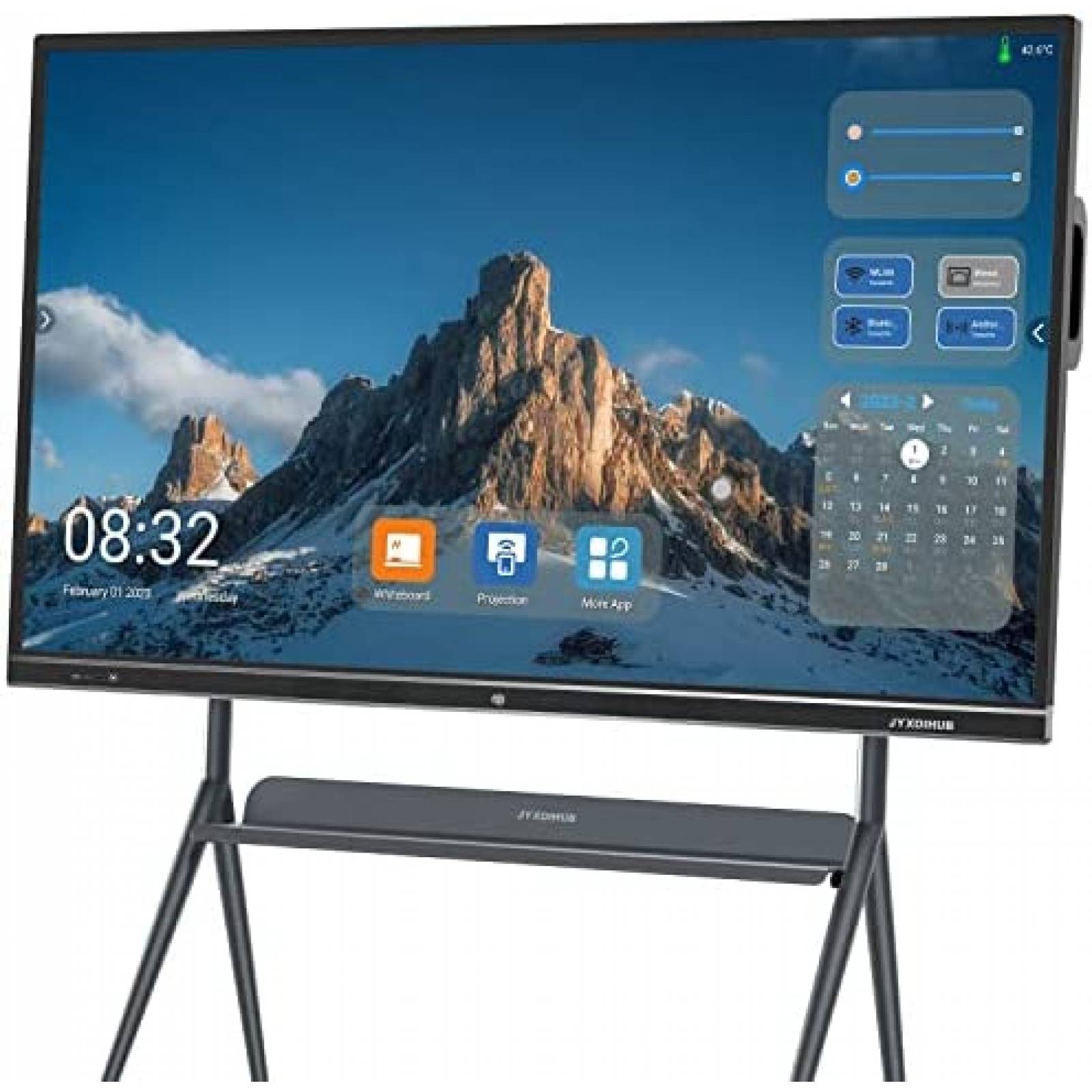 Pizarron Interactivo JYXOIHUB Tactil De 75 Pulgadas -Negro