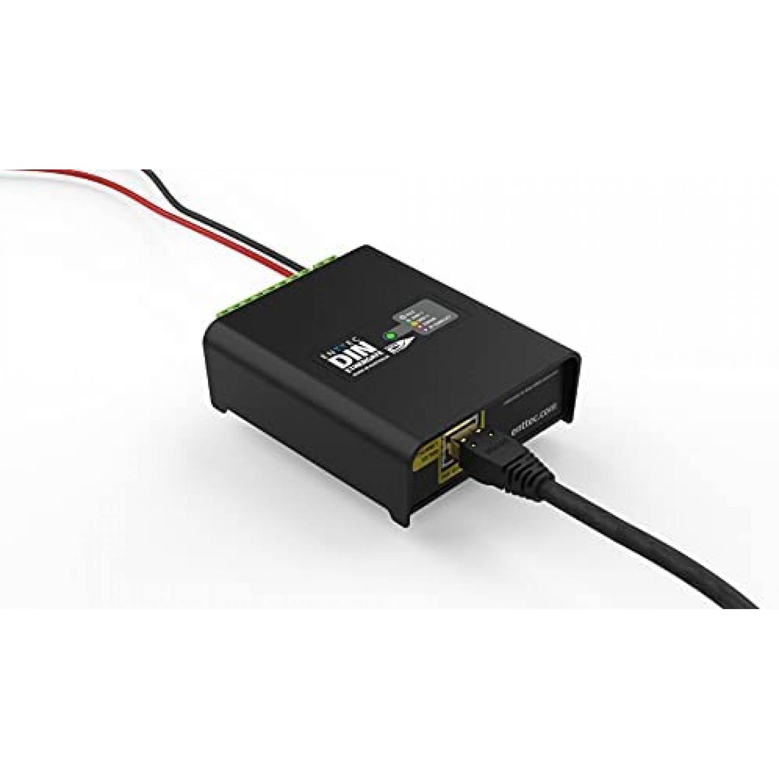 DIN Ethergate ENTTEC Dual DMX/RDM Multi Protocolo -Negro