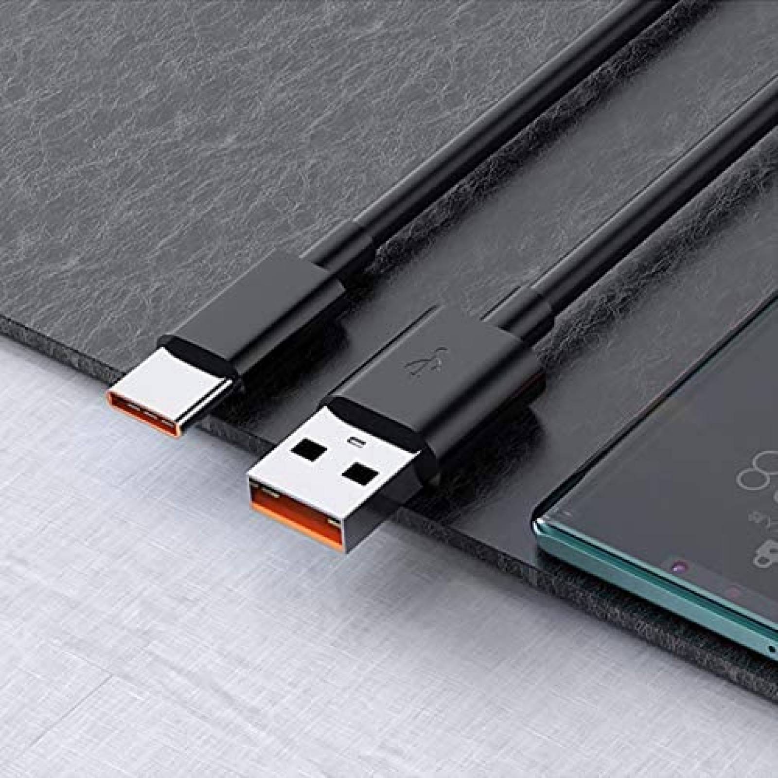 Cable De Carga Rapida Hyacinyh USB C Para Bocinas JBL -Negro