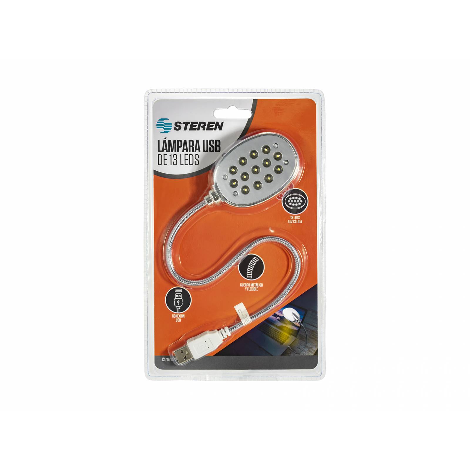 Lámpara USB de 13 Leds