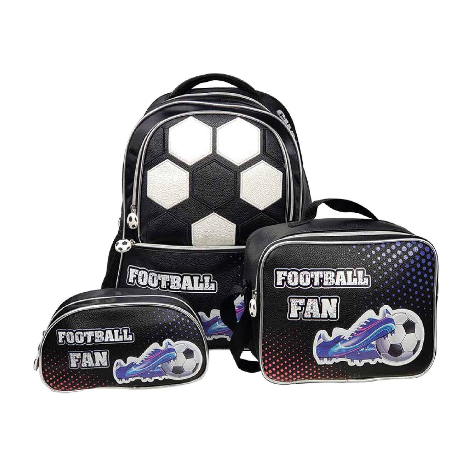 SET ESCOLAR TRAVEL REPUBLIC TRB01 BALON NEGRO