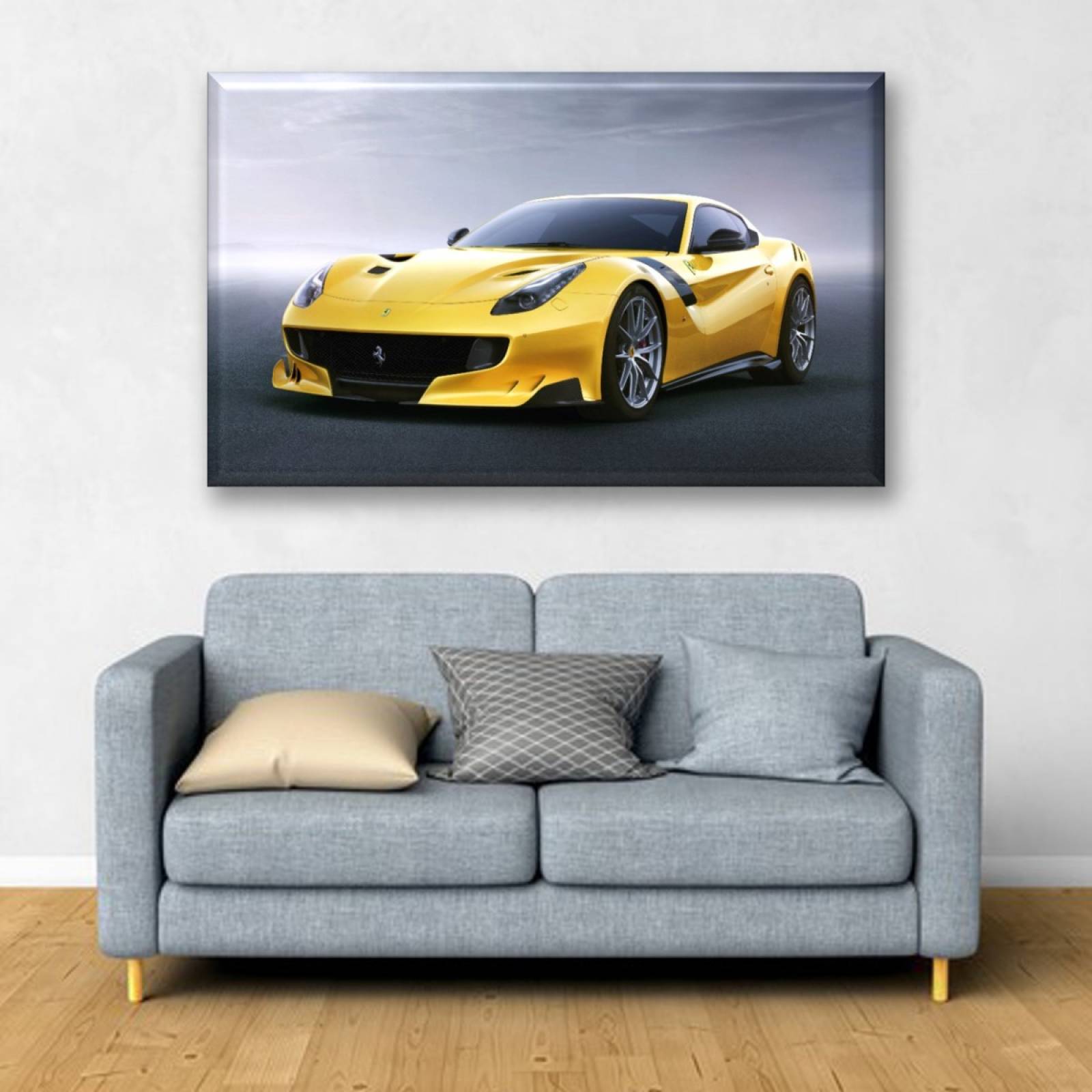 Cuadro Canva Decorativo Ferrari 60X40 cm