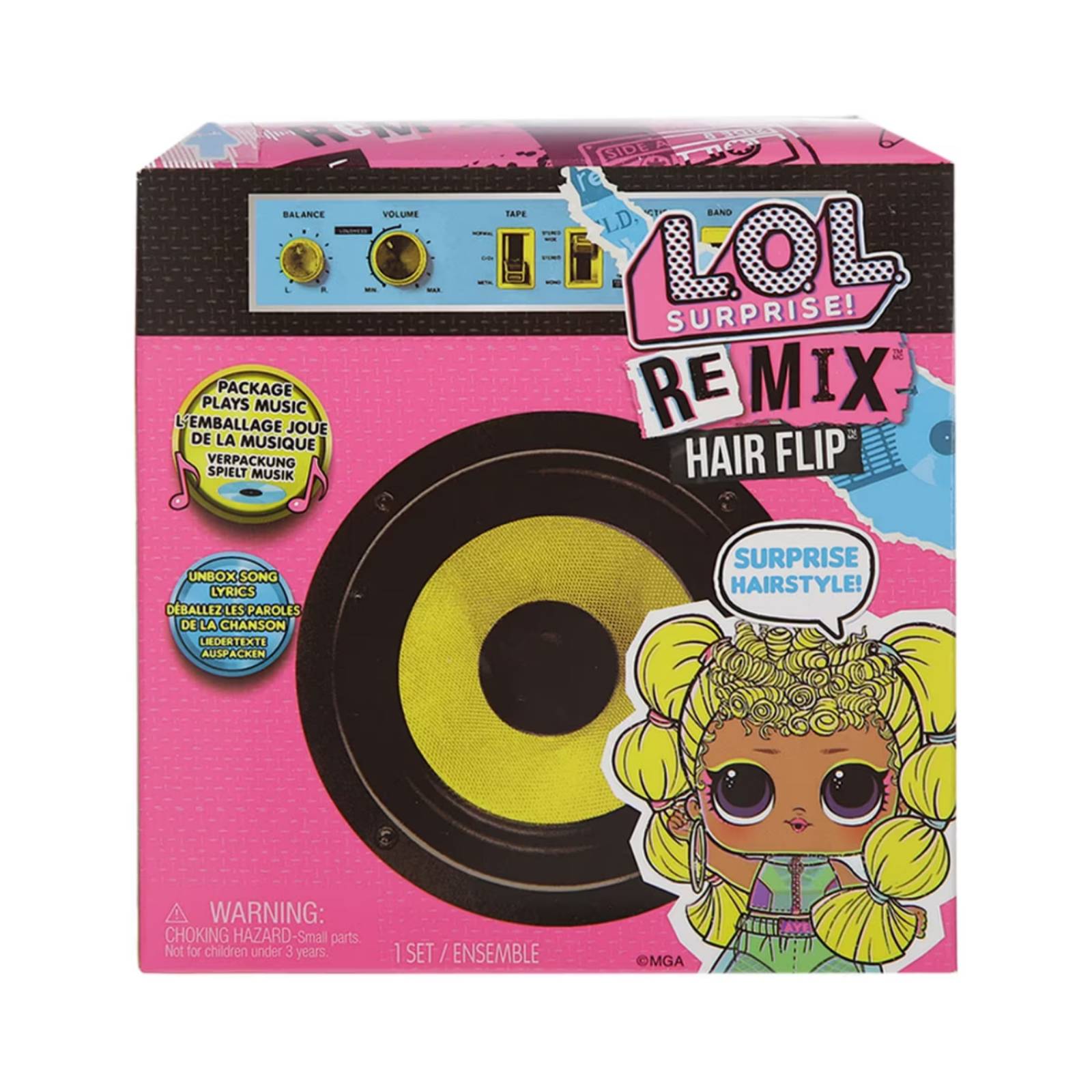 LOL Surprise Remix Hair Flip con 15 Sorpresas