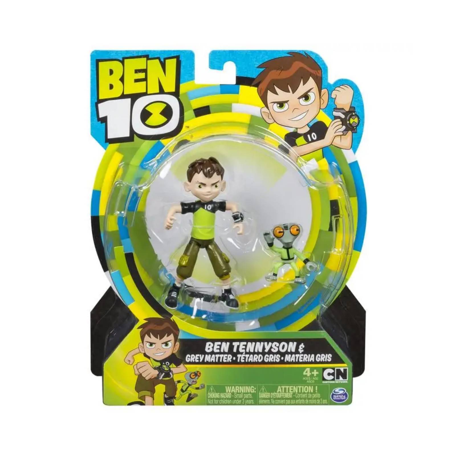 Spin Master Ben 10 Ben y Materia Gris