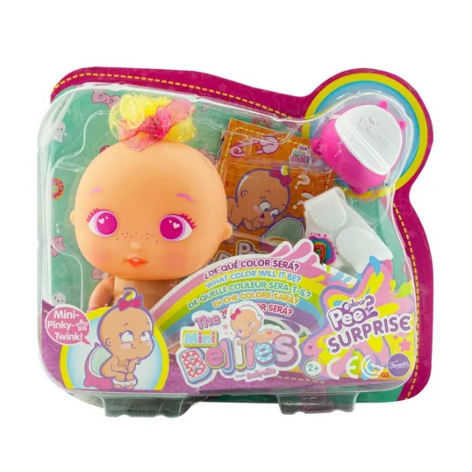 The Mini Bellies Pee Mini Pinky Twink!