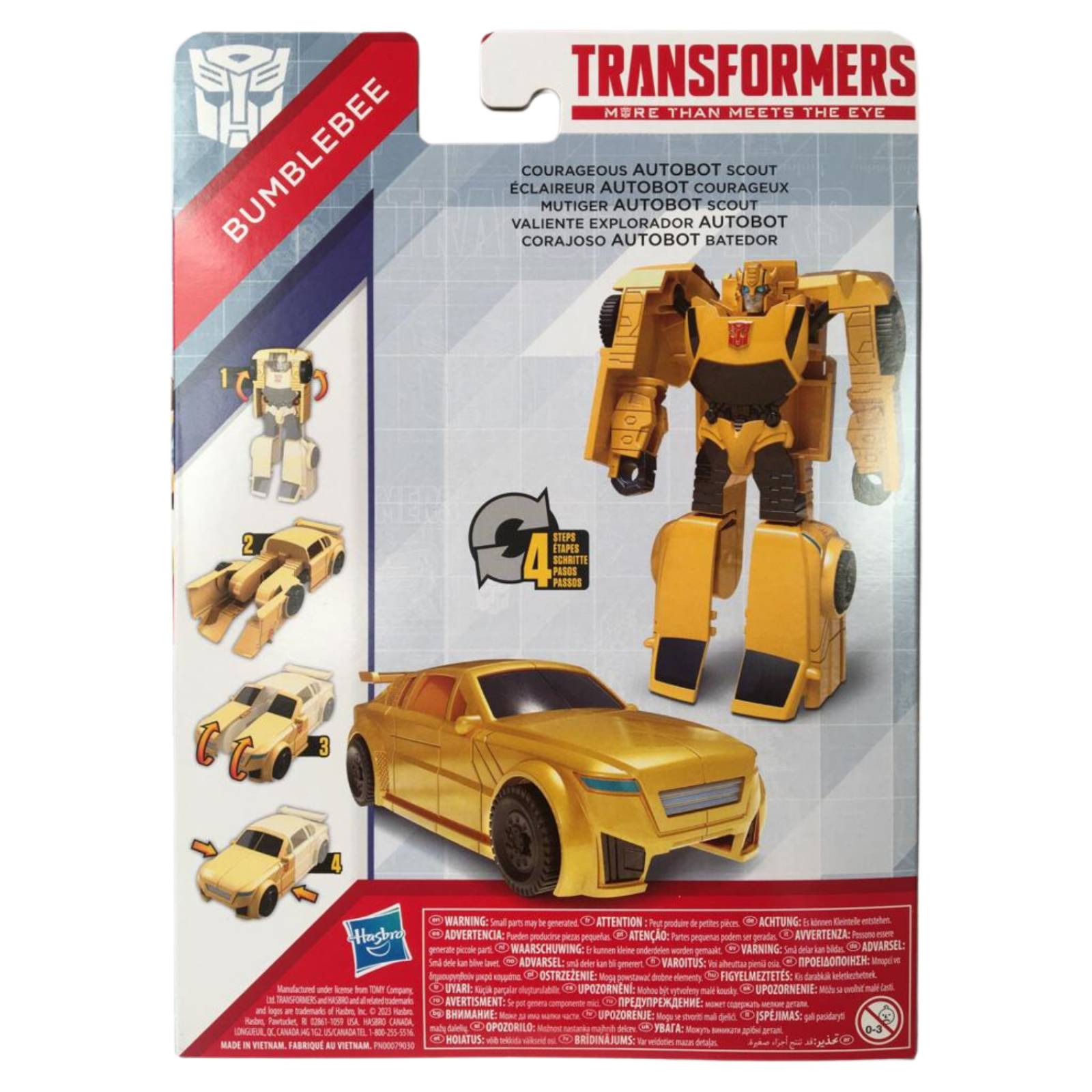 Transformers Figura Bumblebee Authentics Alpha