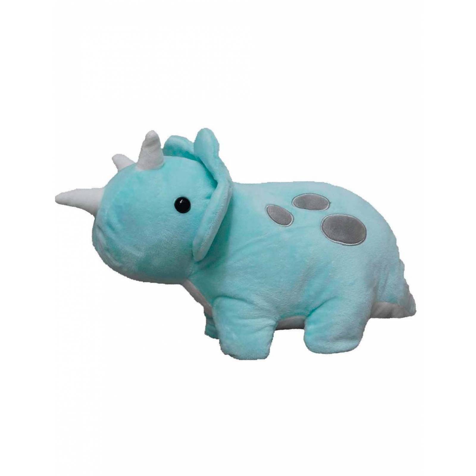Peluche Dinosaurio Bebe Triceratop Azul