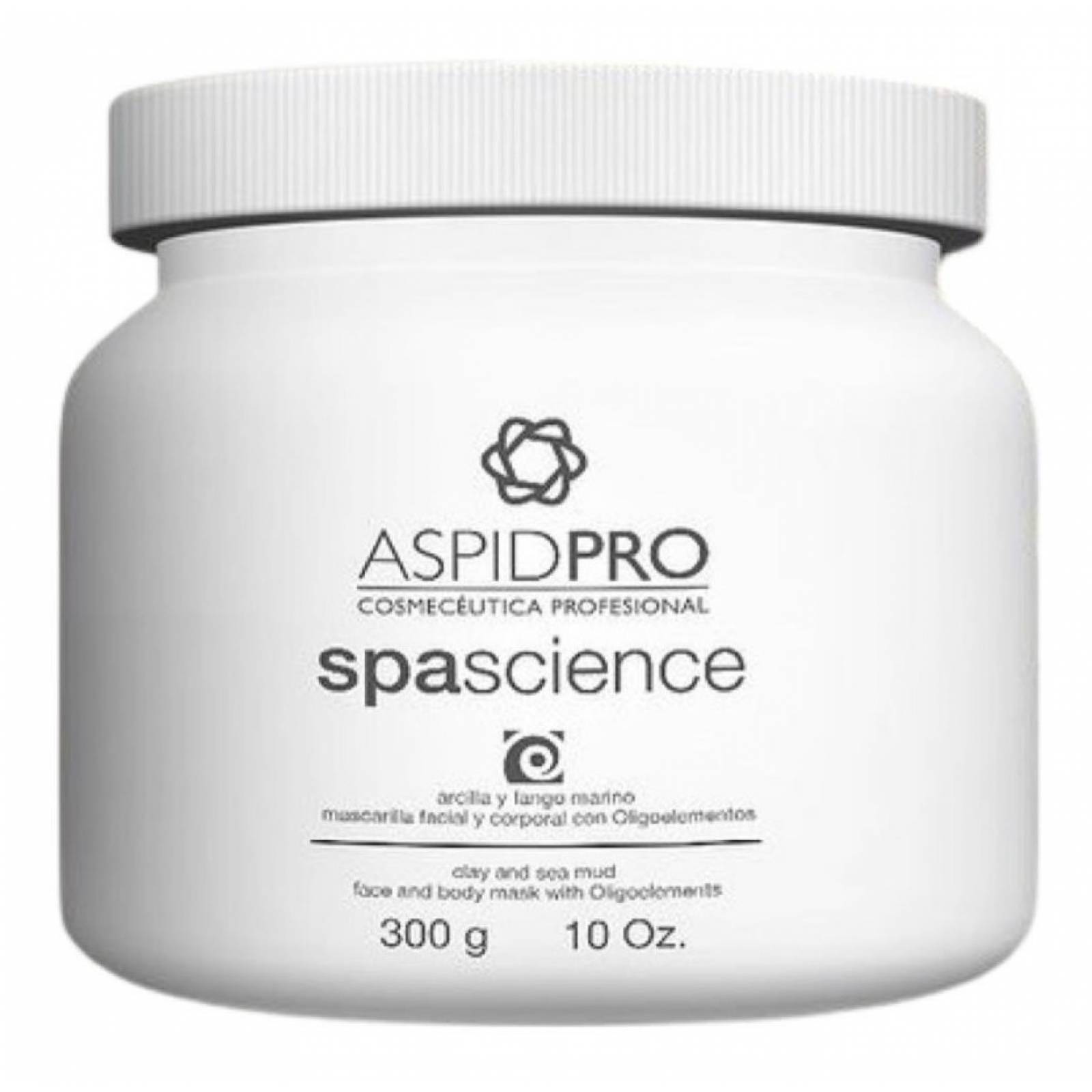 Mascarilla De Arcilla Y Fango Marino 300g Aspidpro