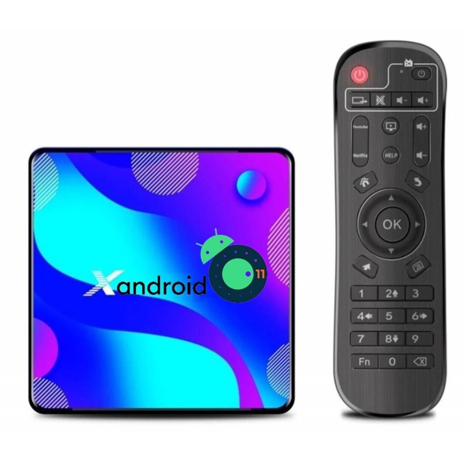 TV Box Anycast Android 11 4 Ram 64 Rom + Control De Voz