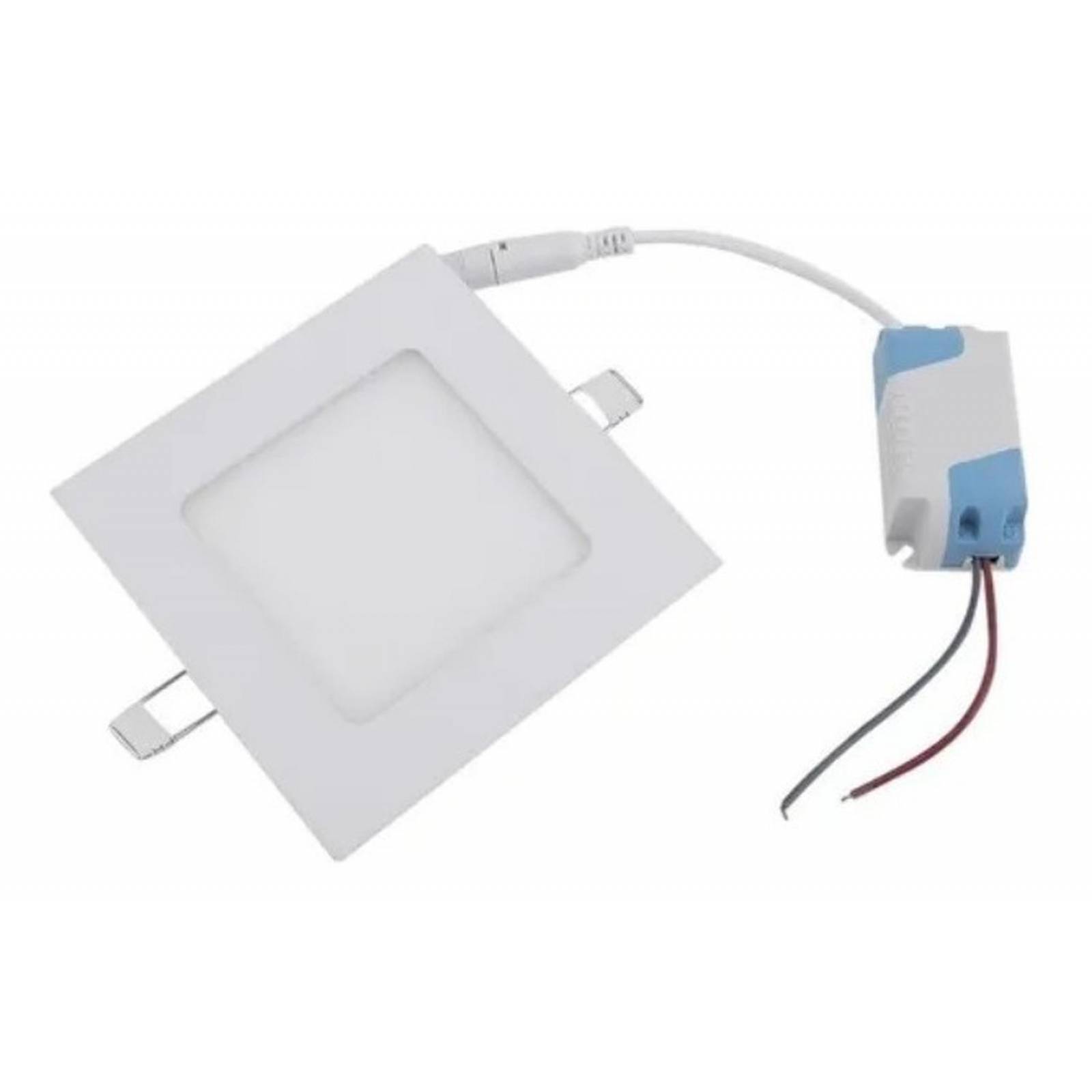 Panel Led Luz Blanca Luminaria Cuadrada Empotrable