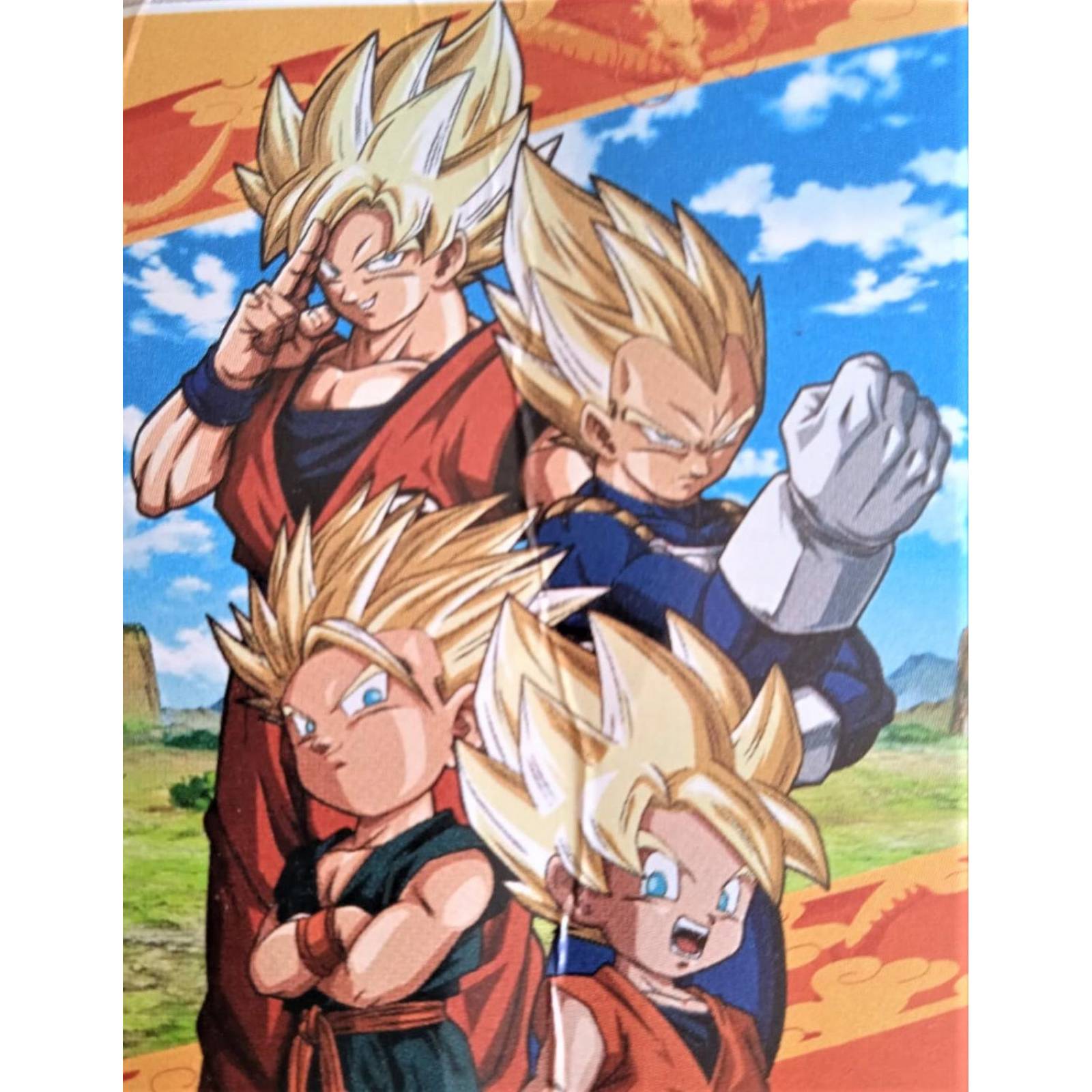 Cobertor Recien Nacido Frazada Dragon Ball 90 x110cm
