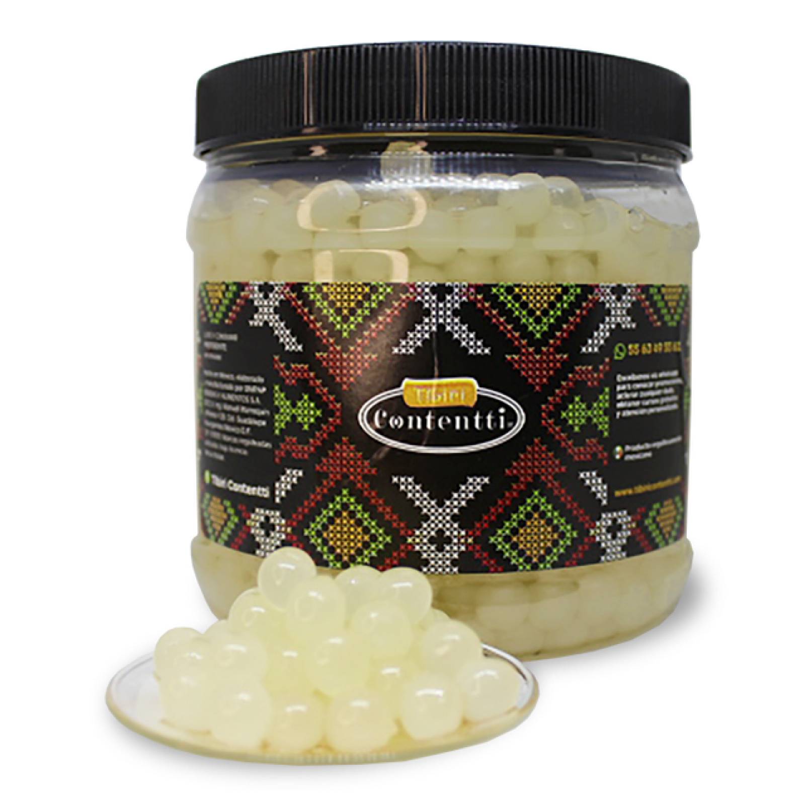 Perlas Explosivas Sabor Lichi 1 kg para Sodas Italiana o Topping