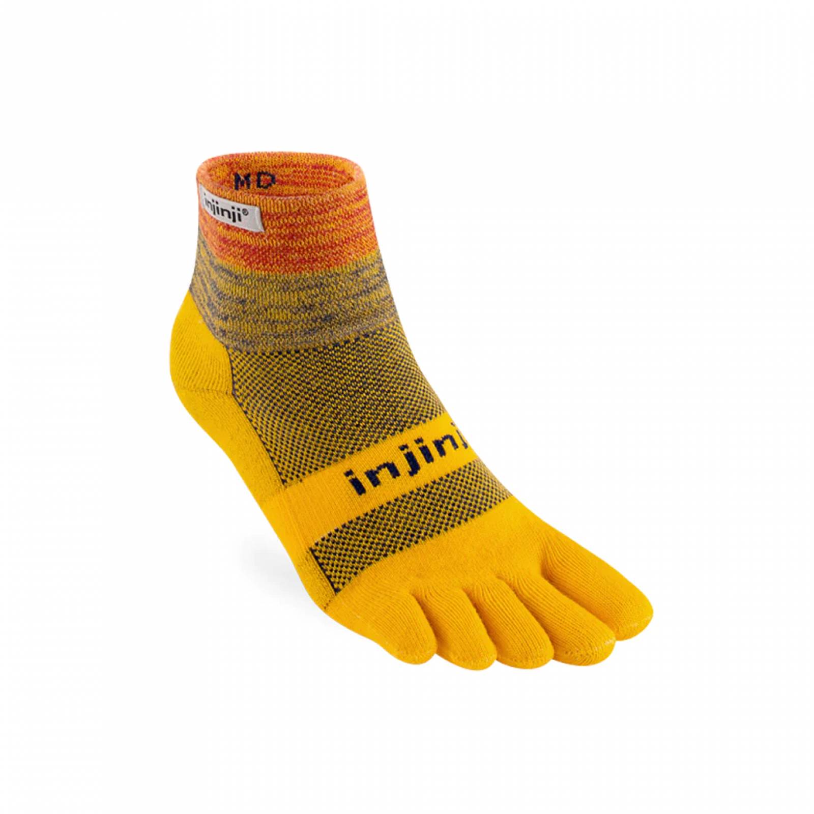Calceta Deportiva de Deditos de Hombre Injinji Trail Midweight Mini-Crew
